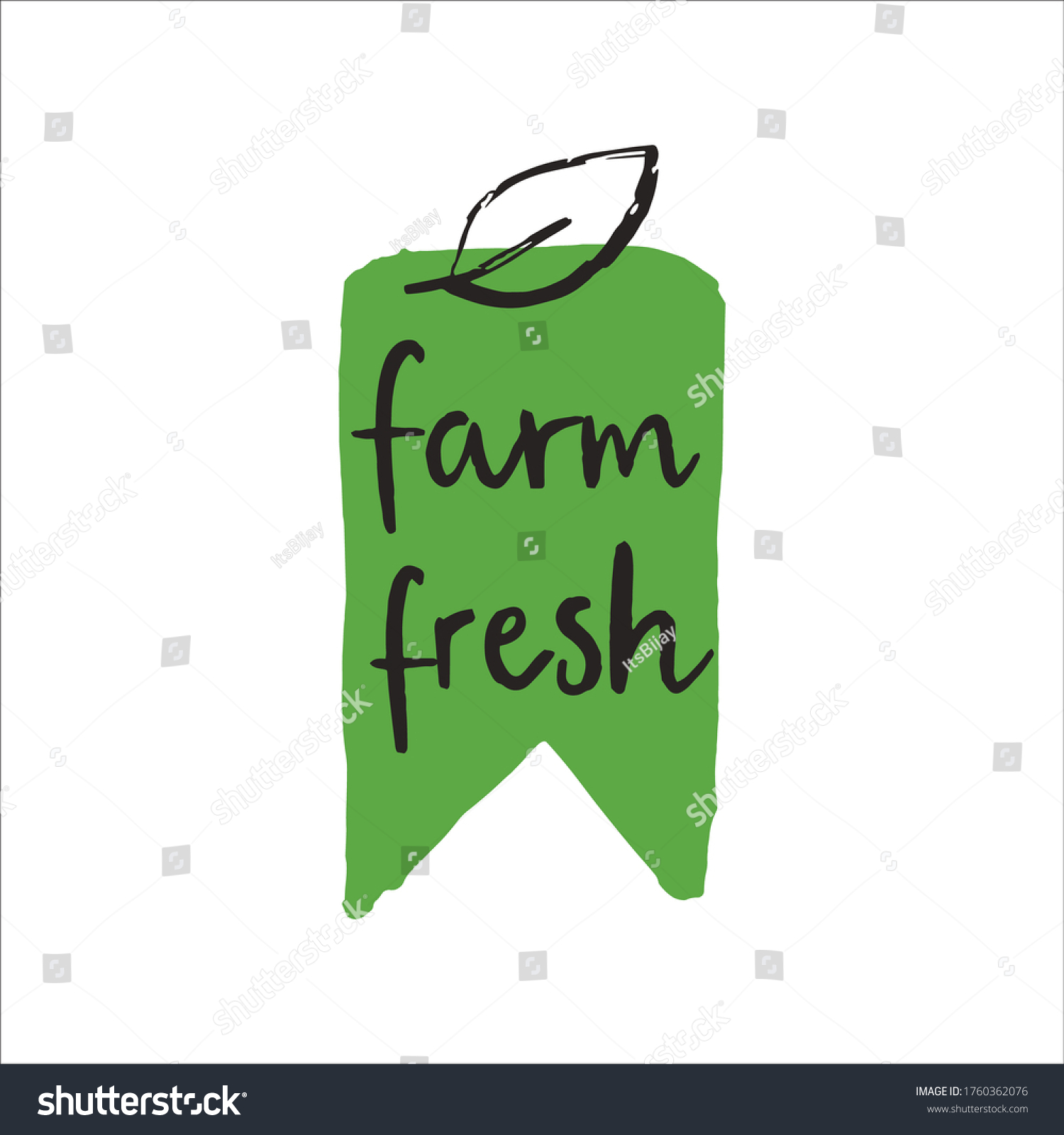 Farm Fresh Logo Icon Vector Stock Vector (Royalty Free) 1760362076 ...