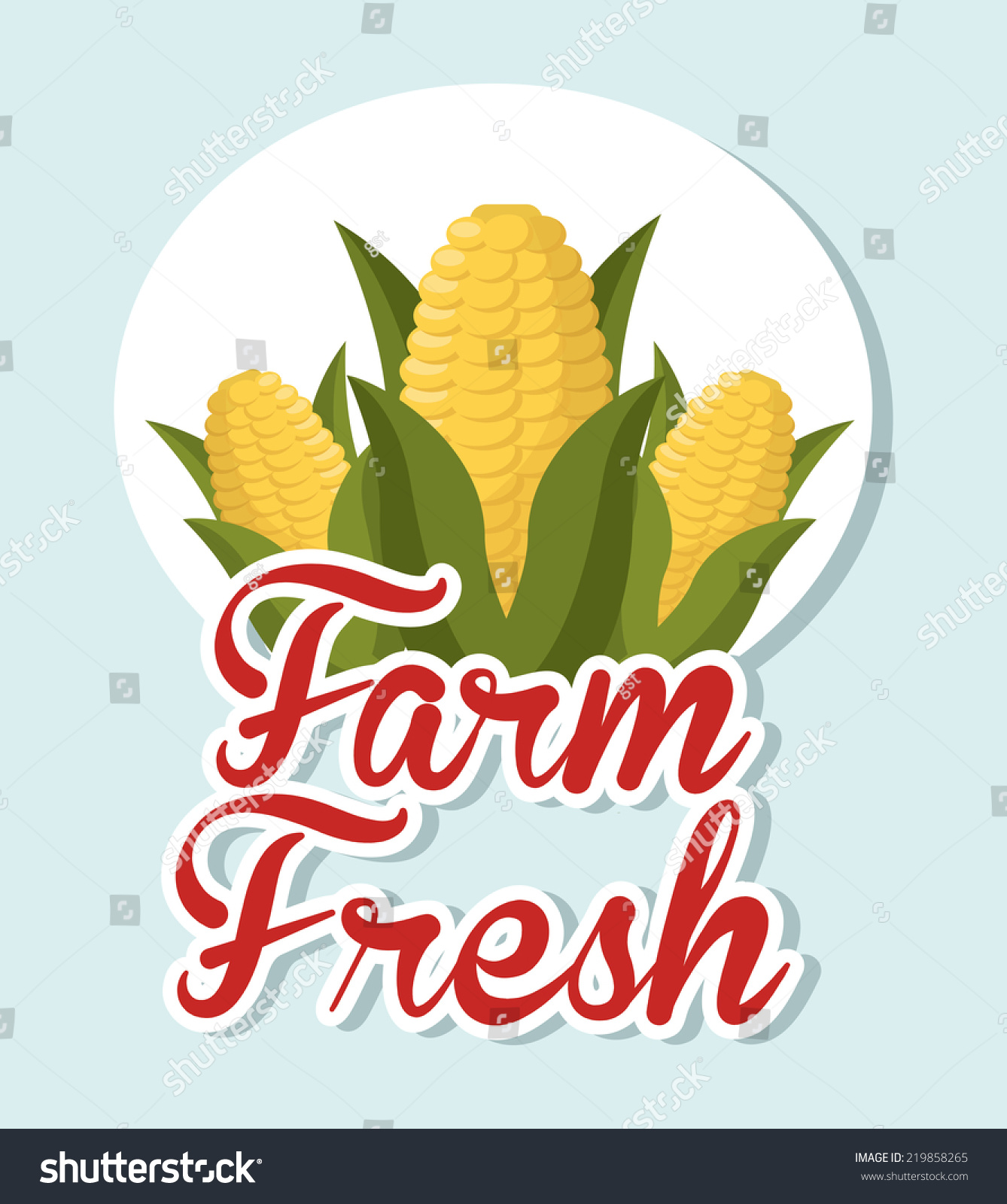 Farm Graphic Design Vector Illustration Stock Vector (Royalty Free ...