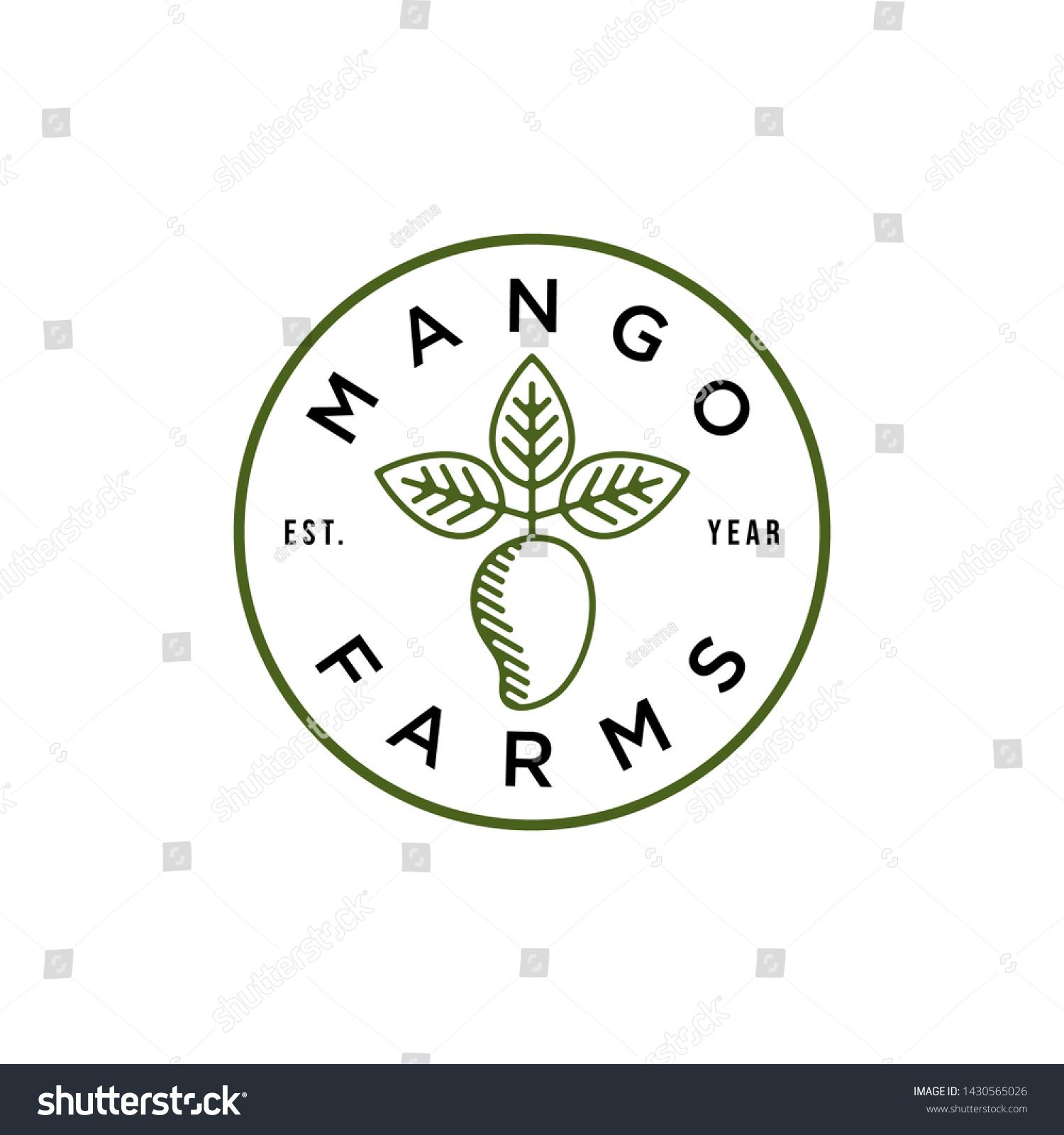 Farming Logo Vector Design Ideas: เวกเตอร์สต็อก (ปลอดค่าลิขสิทธิ์ ...