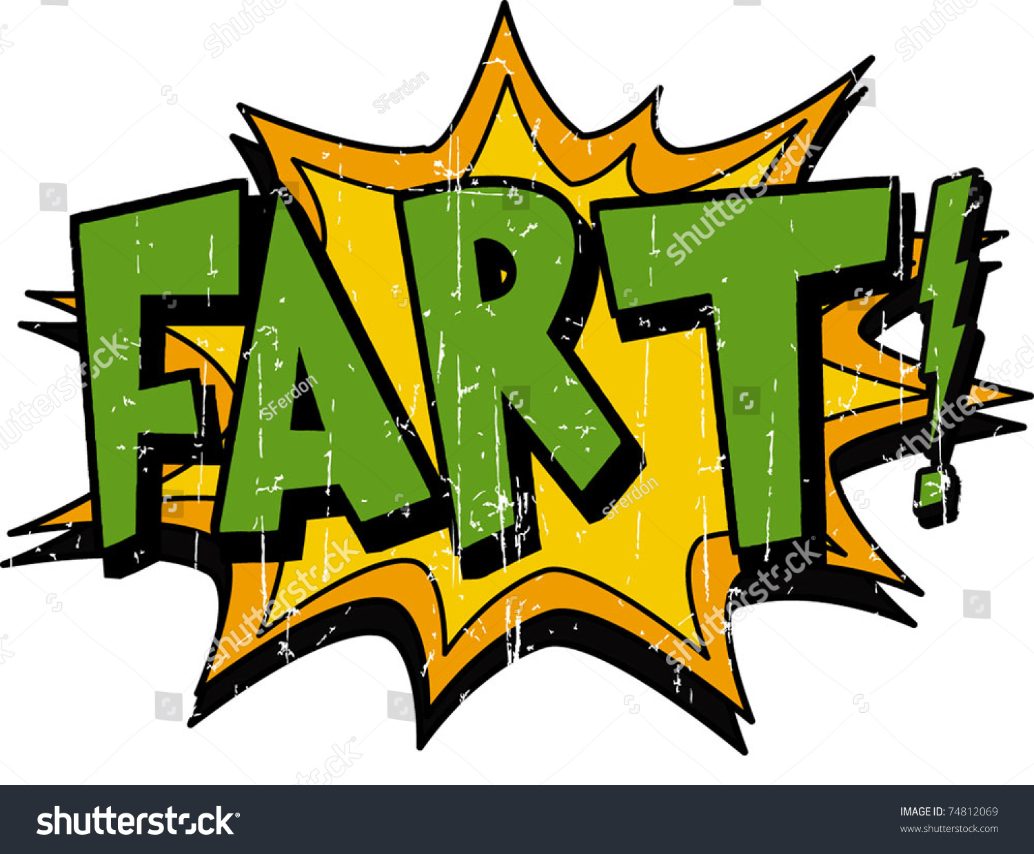 Fart Stock Vector 74812069 - Shutterstock