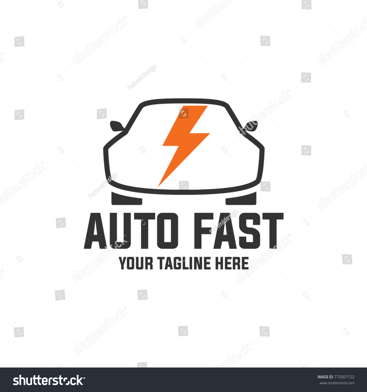 Fast Car Service Logo Template Design Stock Vector (Royalty Free) 773507122