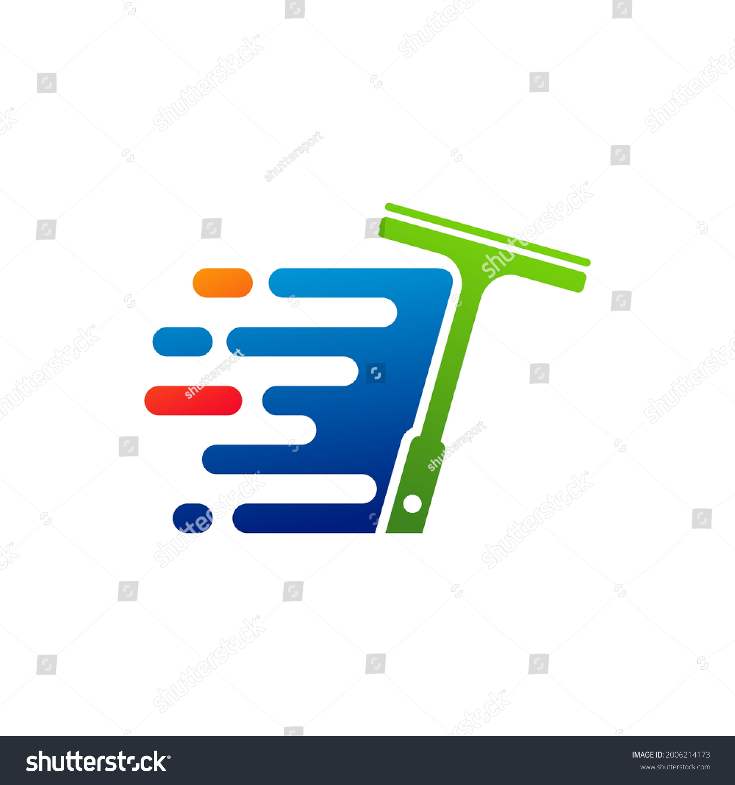 Fast Clean Logo Vector Template Creative Stock Vector (Royalty Free ...