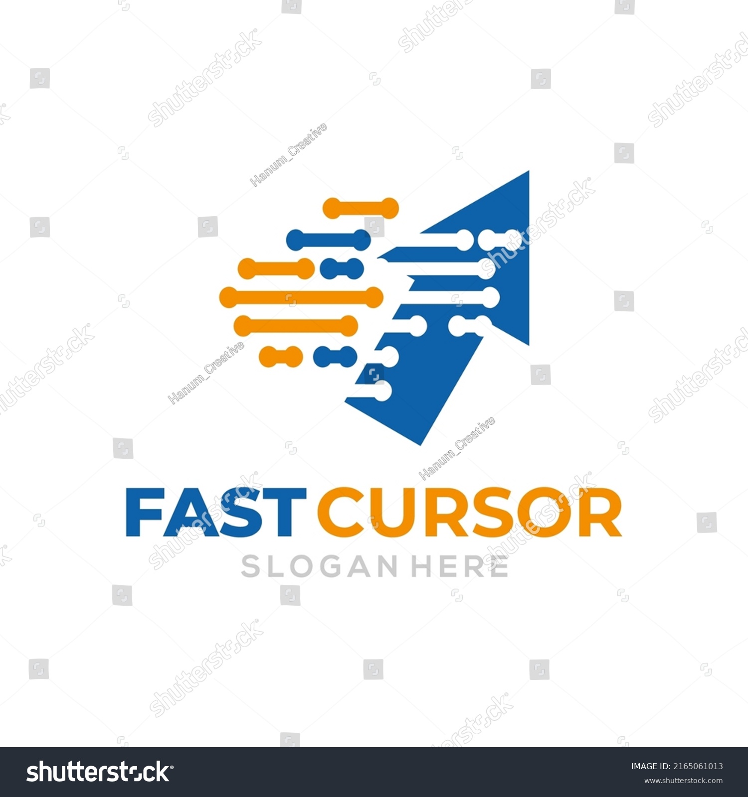 Fast Cursor Logo Vector Faster Cursor Stock Vector (Royalty Free ...