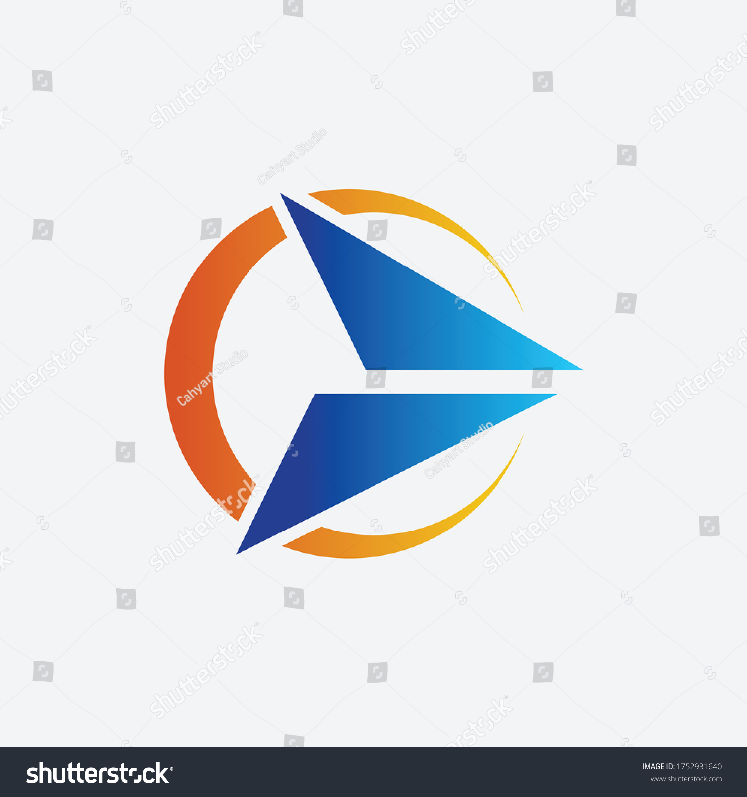 Fast Delivery Arrow Vector Logo Illustrations Stock Vector (Royalty ...