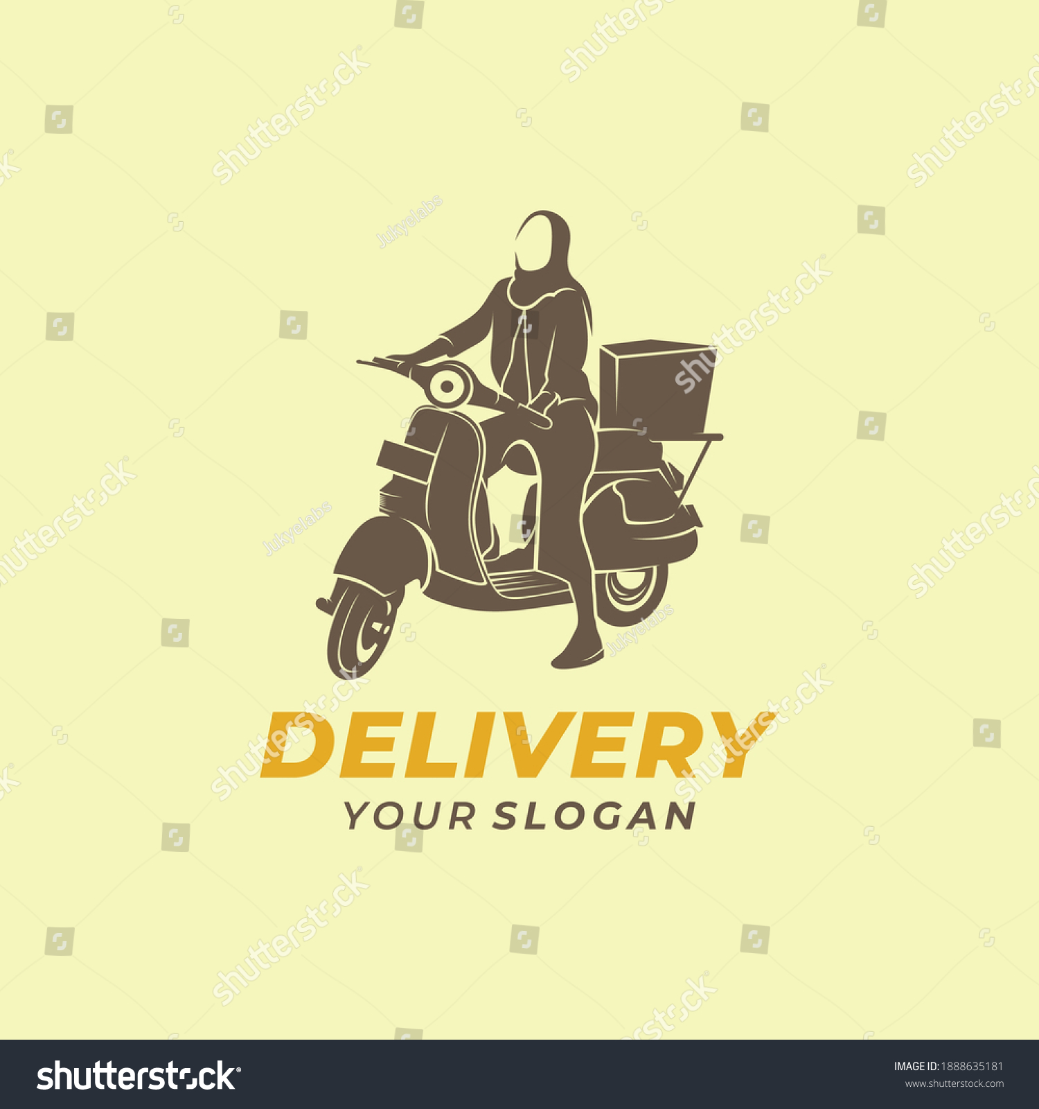 Fast Delivery Logo Design Template Vector Stock Vector (Royalty Free ...