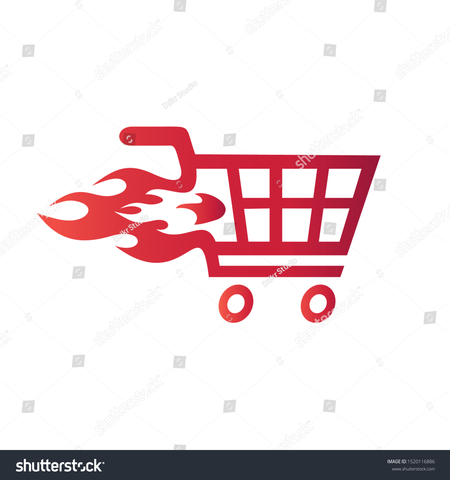 Fast Fire Cart Logo Design: Vector có sẵn (miễn phí bản quyền ...