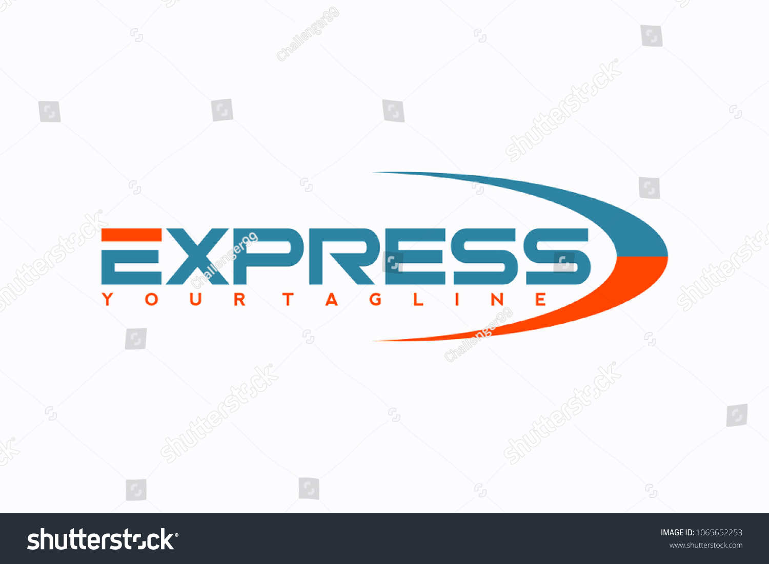 Fast Forward Express Logo Designs Vector Stock Vector (Royalty Free ...
