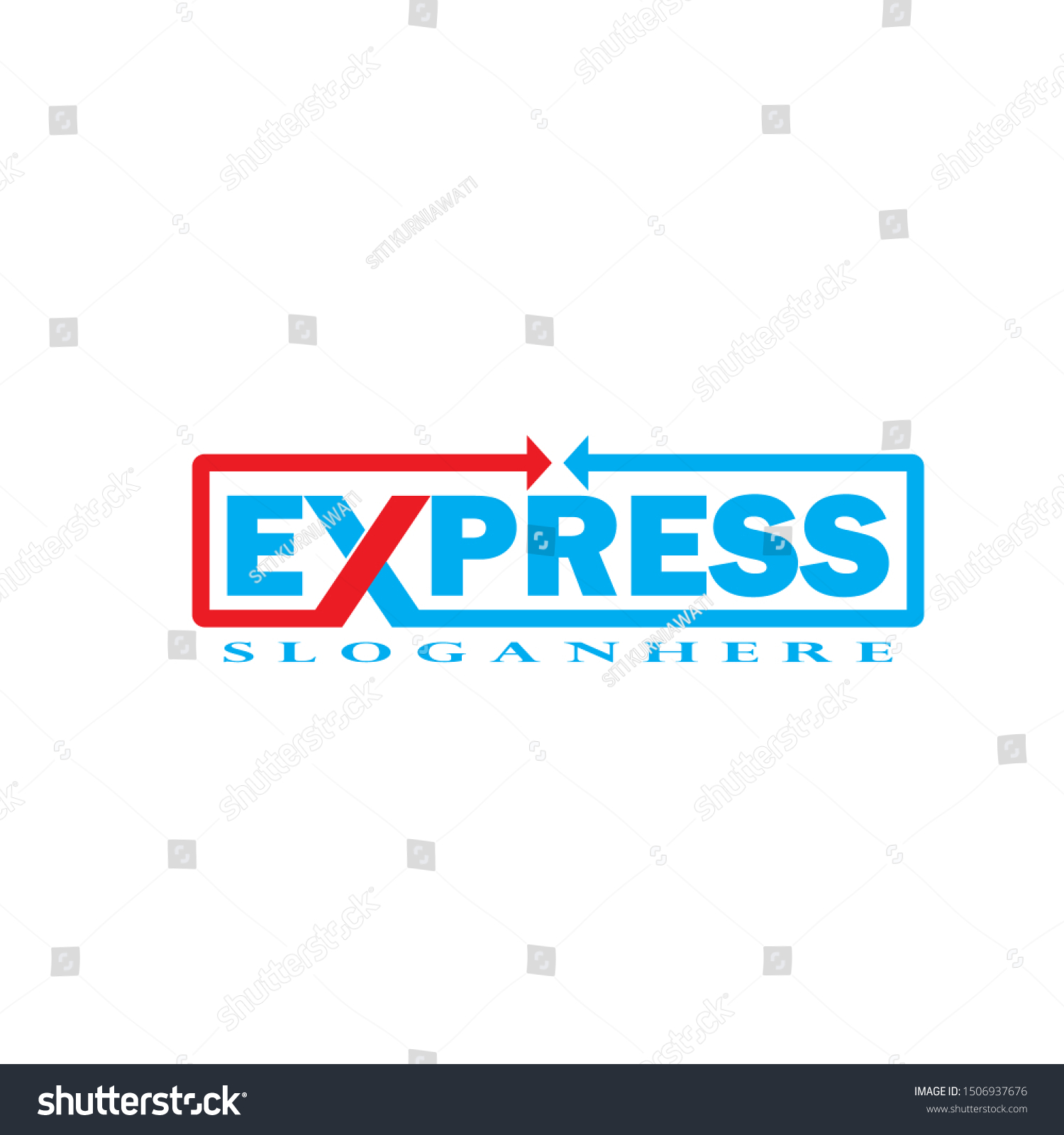 Vektor Stok Fast Forward Express Logo Designs Vector (Tanpa Royalti ...