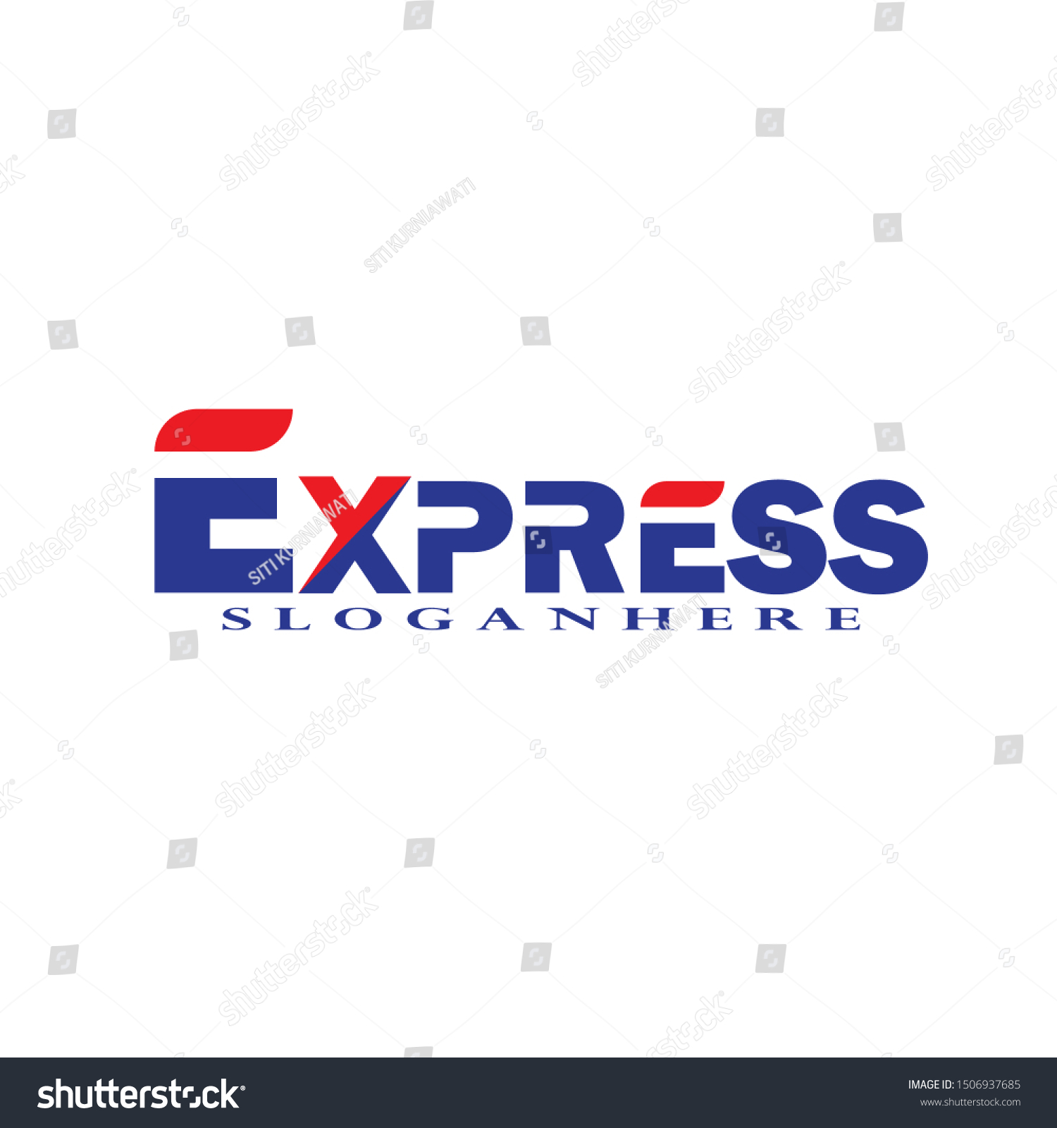 Fast Forward Express Logo Designs Vector Stock Vector (Royalty Free ...