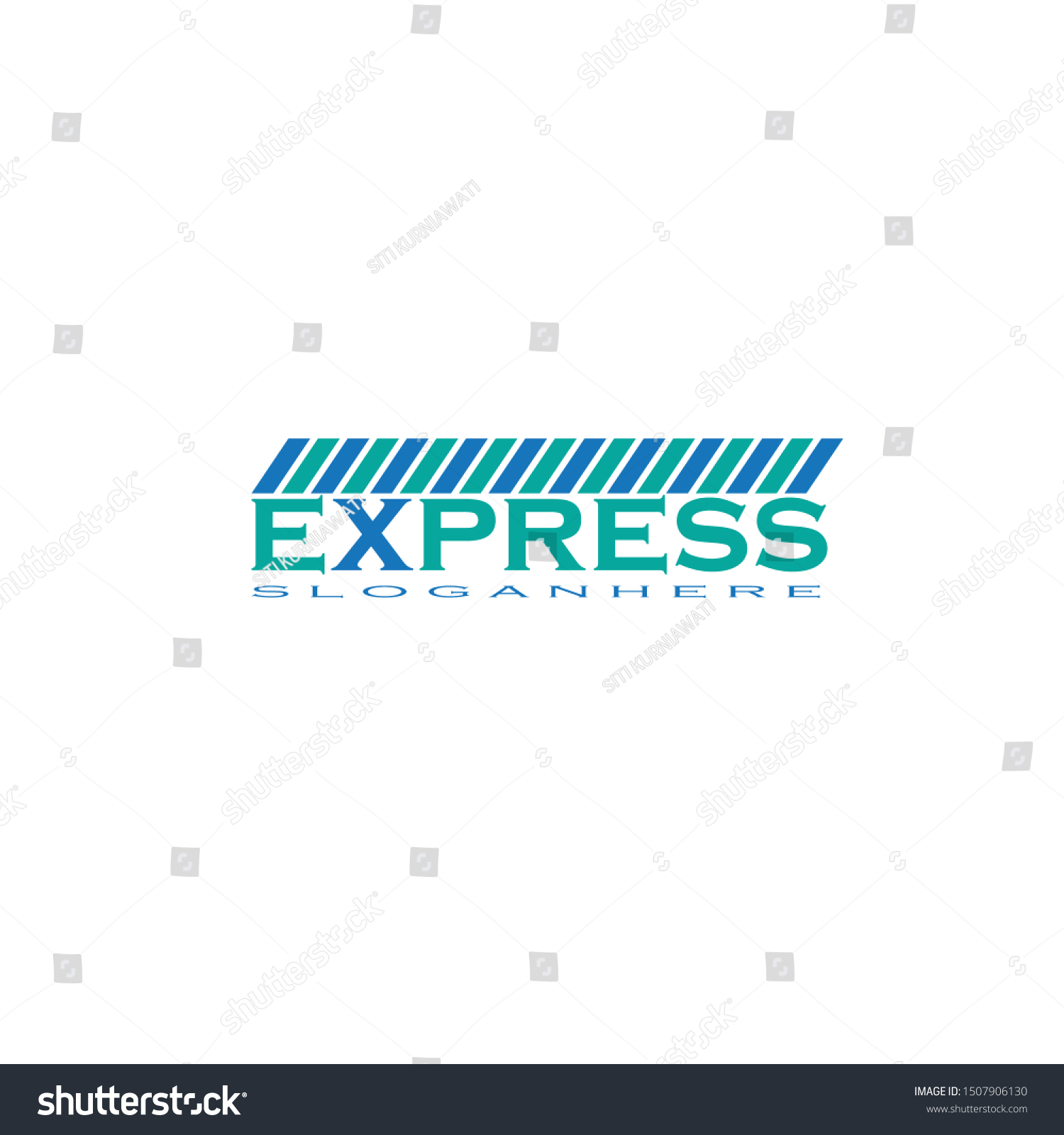 Fast Forward Express Logo Designs Vector: vector de stock (libre de ...