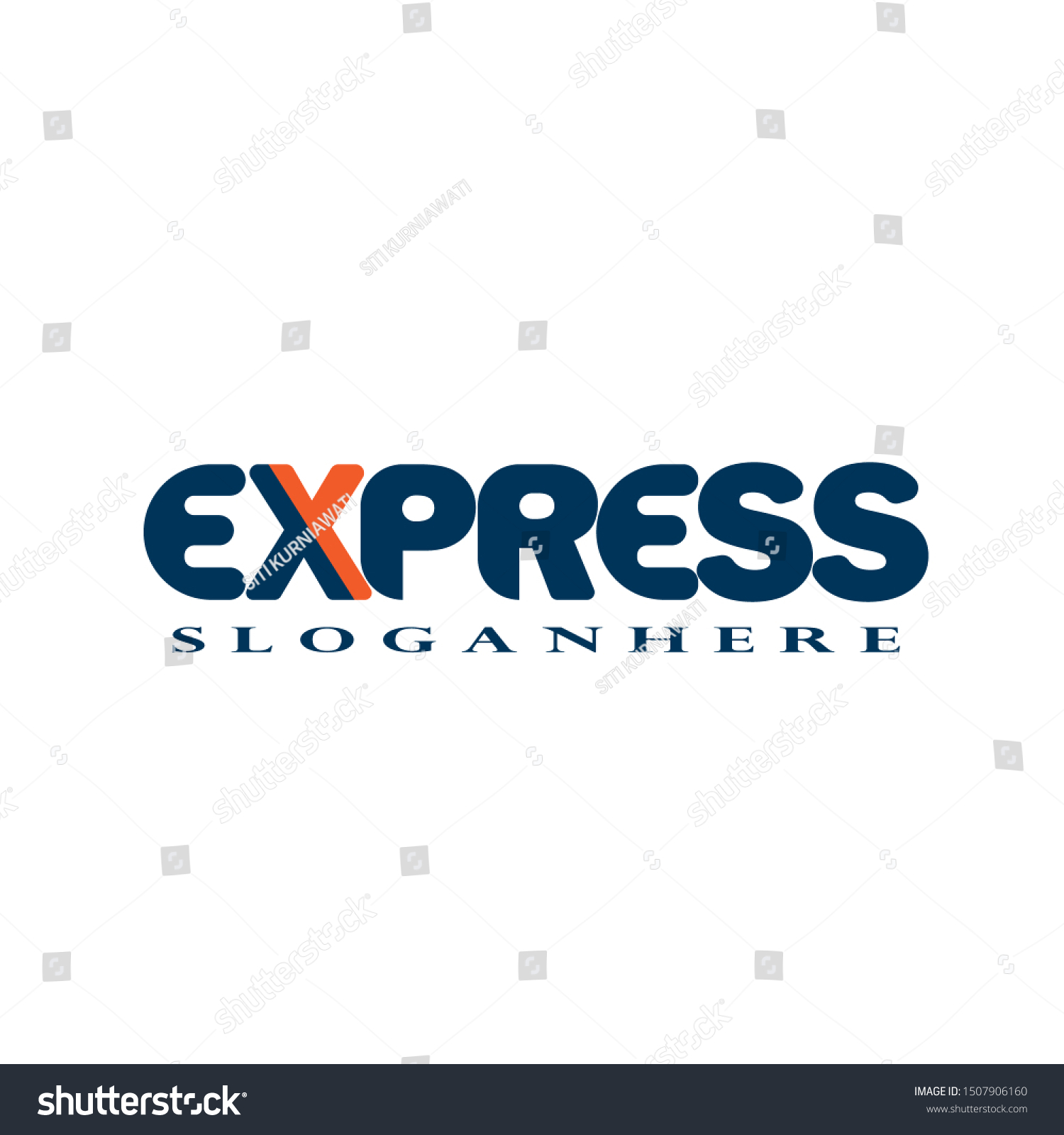 Fast Forward Express Logo Designs Vector Stock Vector (Royalty Free ...