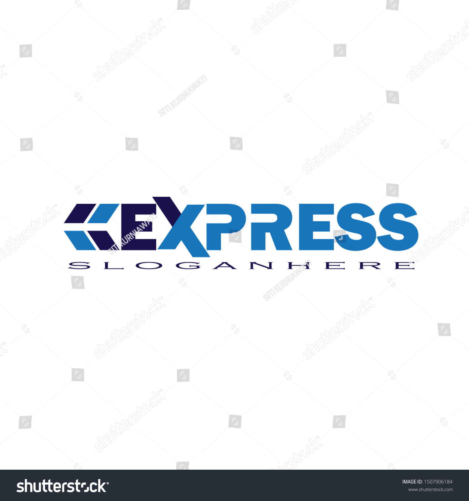 Fast Forward Express Logo Designs Vector: vector de stock (libre de ...