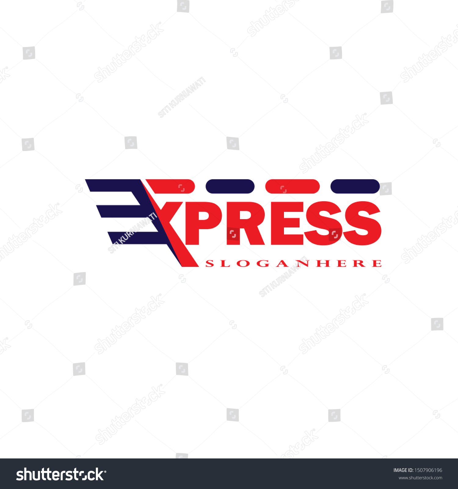 Fast Forward Express Logo Designs Vector Stock Vector (Royalty Free ...