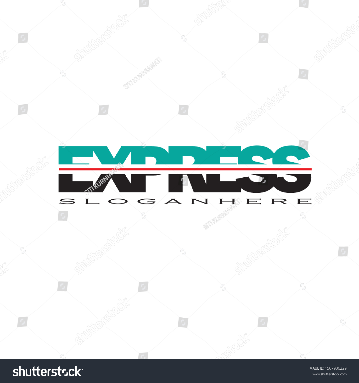Fast Forward Express Logo Designs Vector Stock Vector (Royalty Free ...