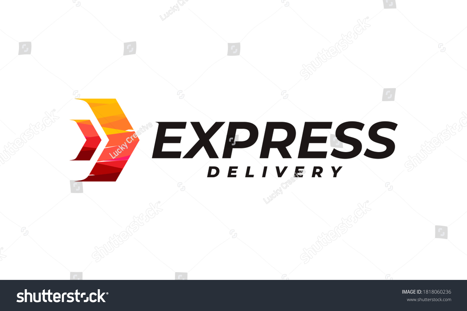 Fast Forward Express Logo Designs Vector Stock Vector (Royalty Free ...