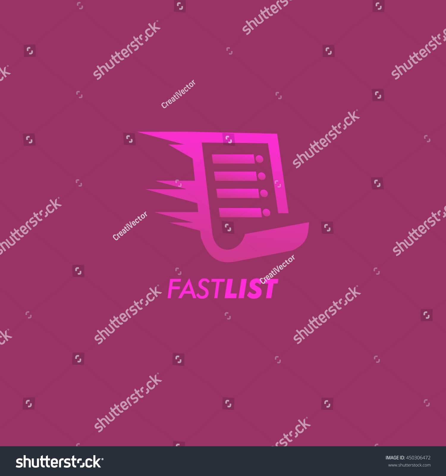 Fast Menu Logo Design Template Vector Stock Vector (Royalty Free ...