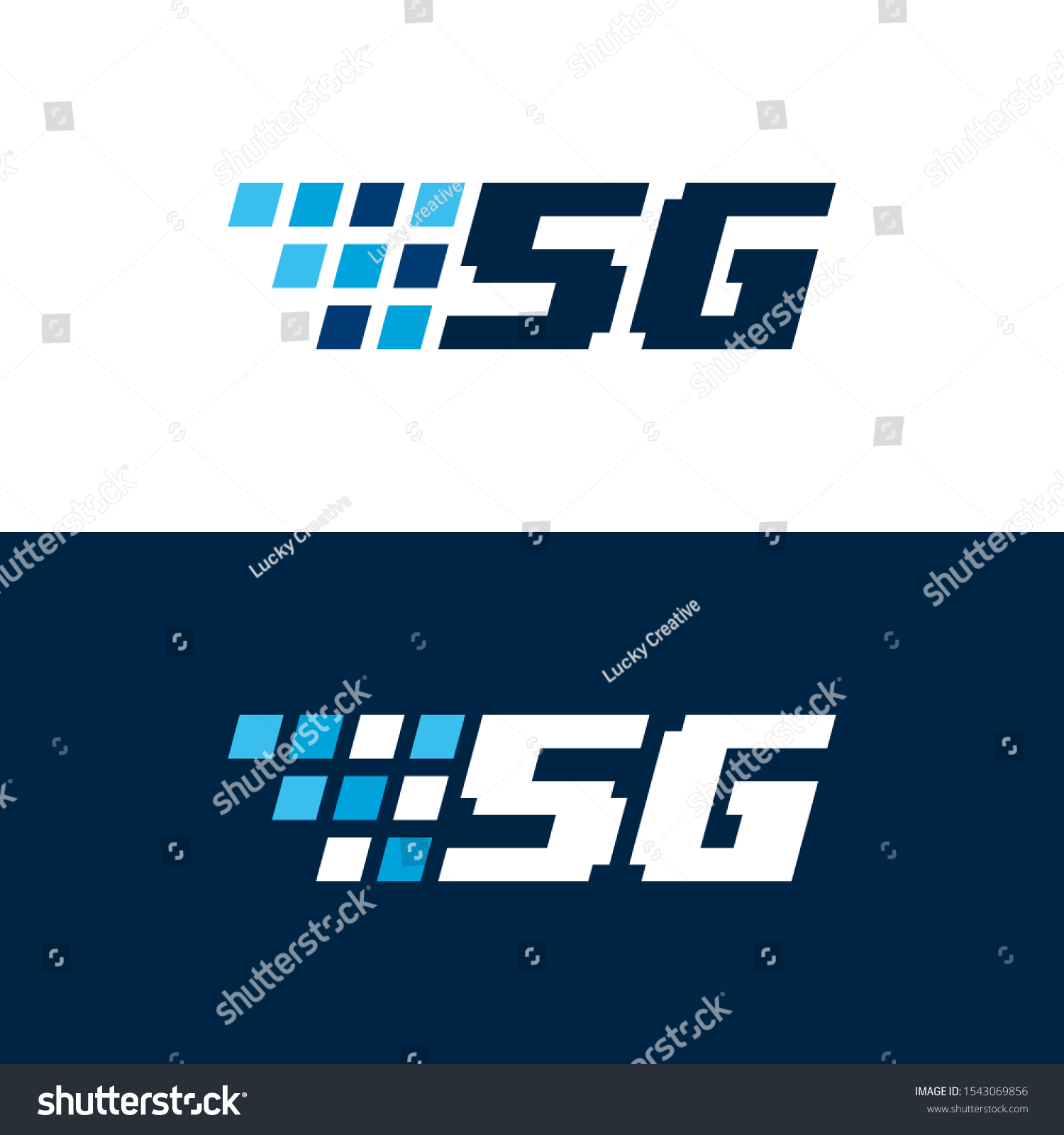 Fast Pixel 5g Logo Designs Concept Stock Vector (Royalty Free ...