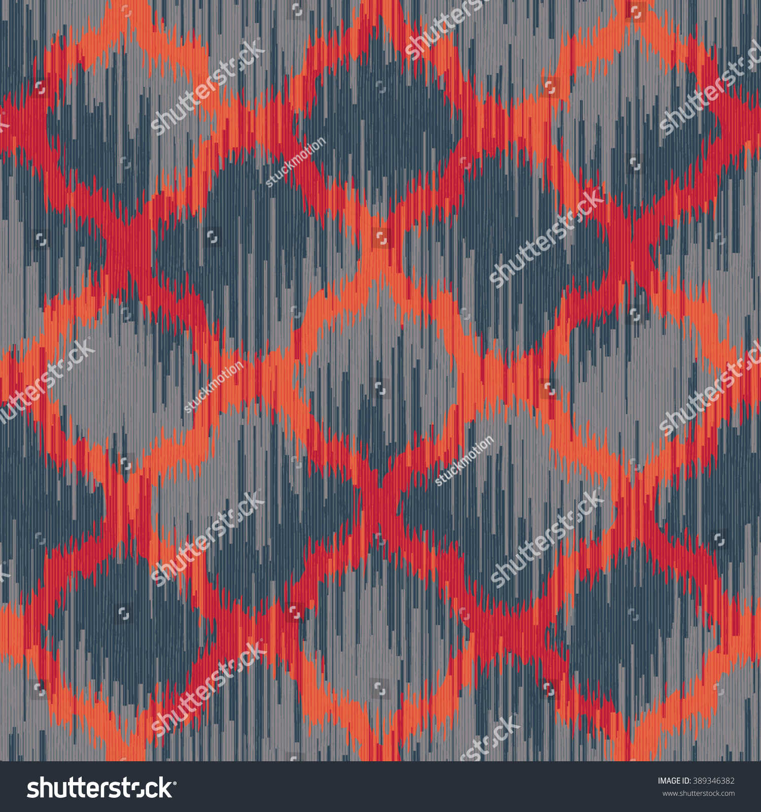 Faux Moroccan Fabric Pattern Seamless Vector Stock Vector (Royalty Free ...
