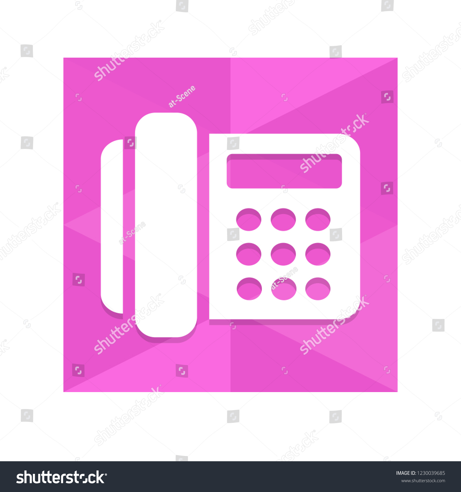Fax App Icon Stock Vector (Royalty Free) 1230039685 | Shutterstock
