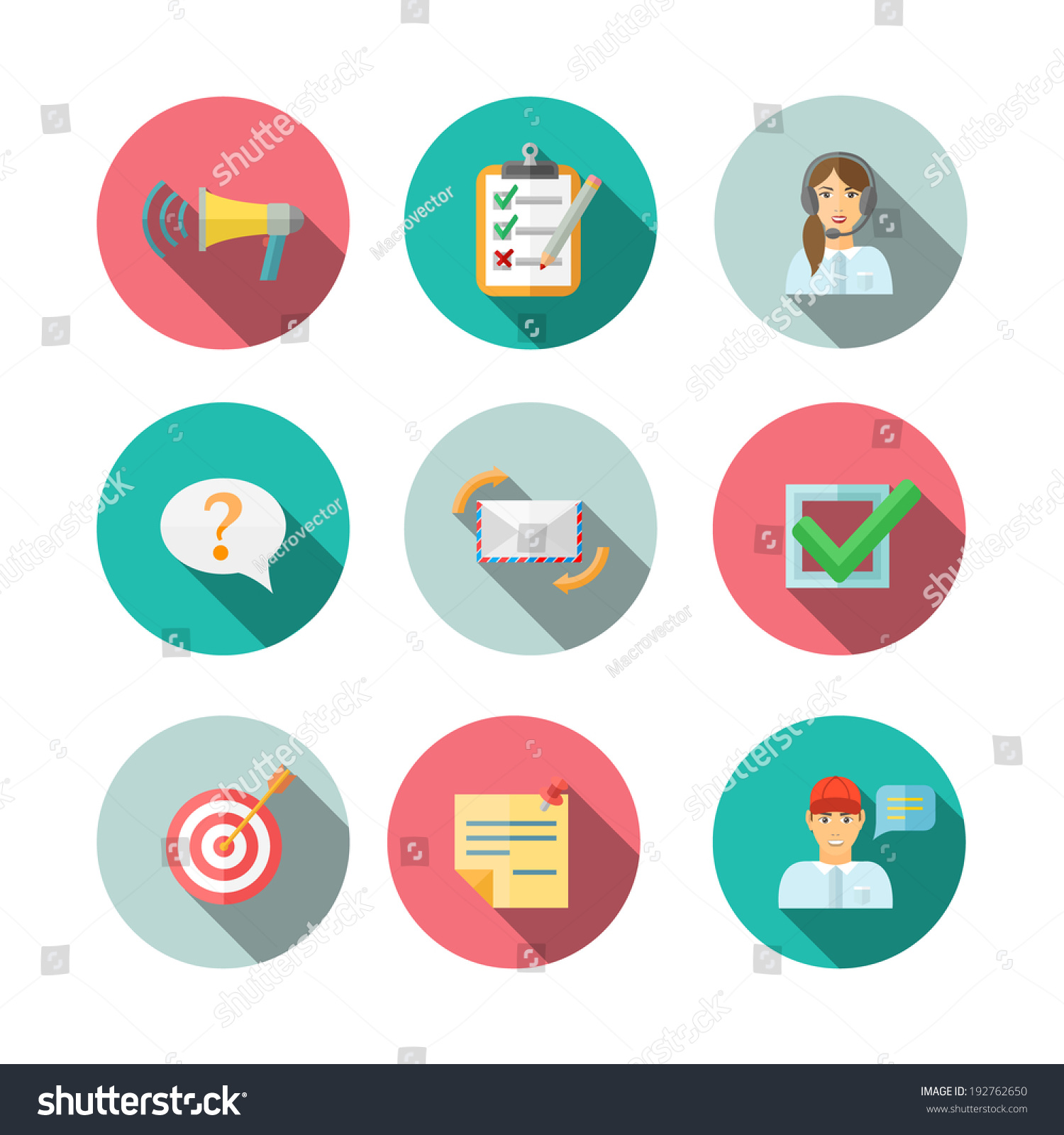 Feedback Computer Web Mobile Technology Pictograms Stock Vector ...