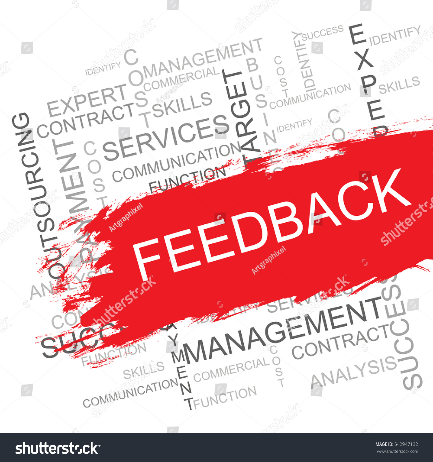 Feedback Word Cloud Business Concept Stock Vector (Royalty Free ...