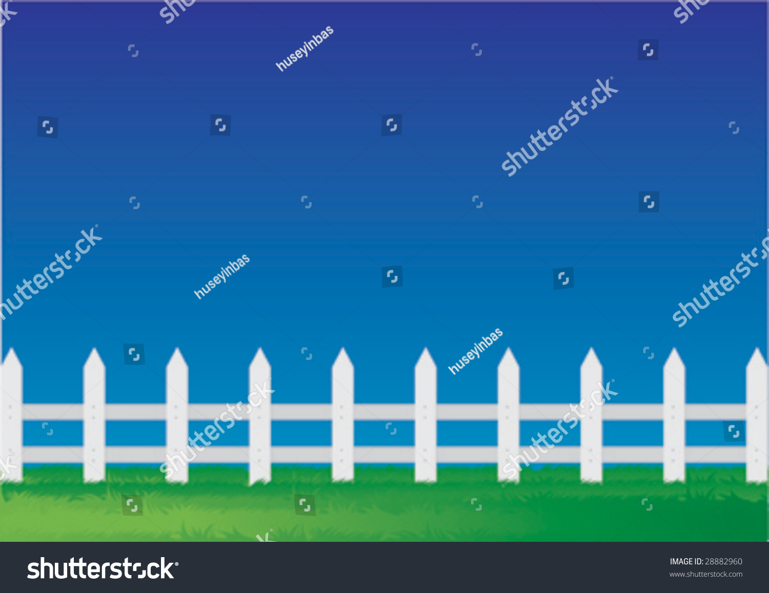 Fence Stock Vector (Royalty Free) 28882960 | Shutterstock