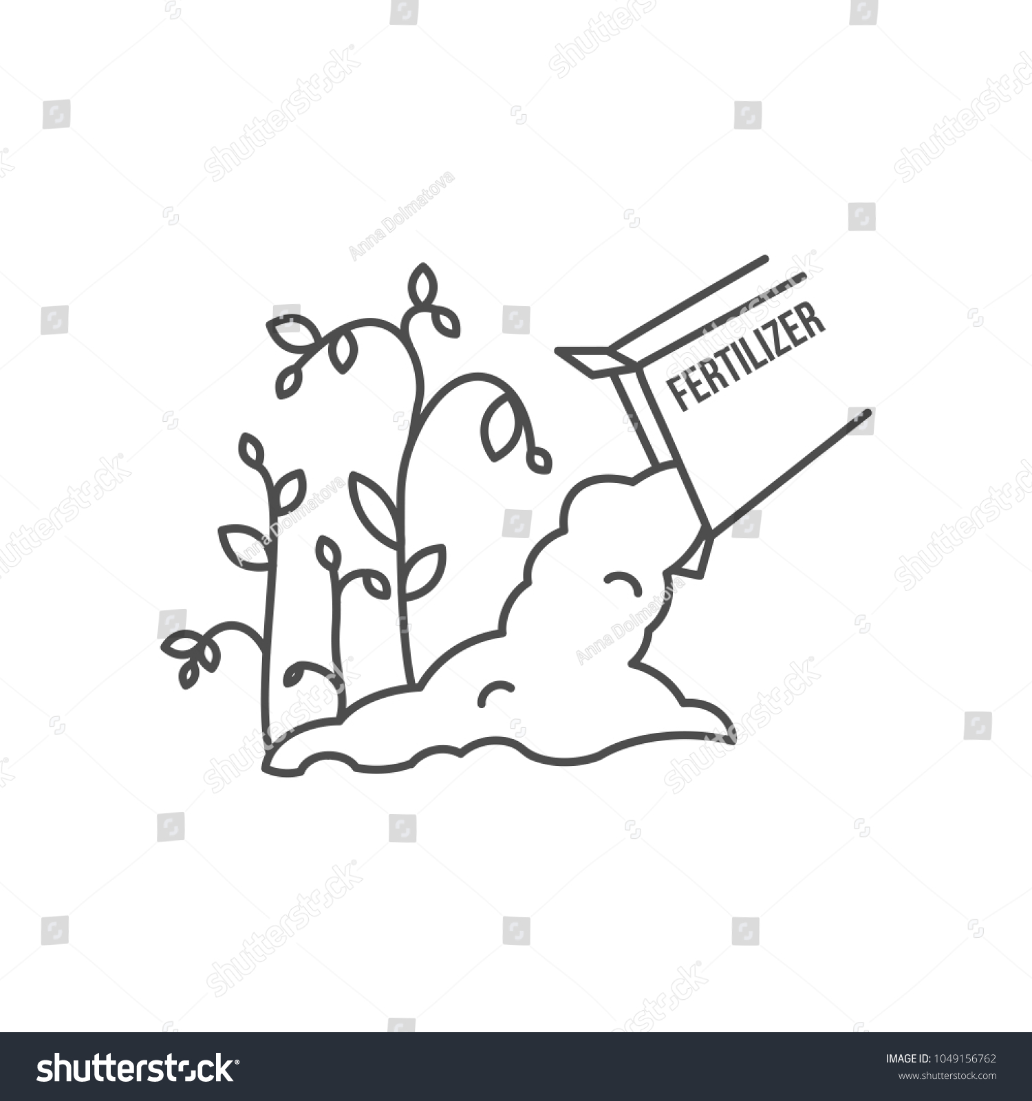 Fertilizer Icon Vector Element Templates: เวกเตอร์สต็อก (ปลอดค่า ...