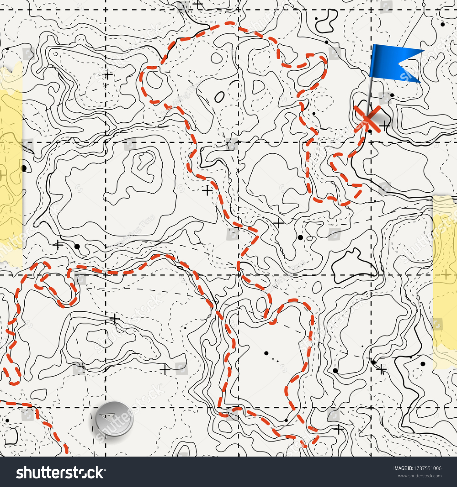 14,943 Orienteering map Stock Vectors, Images & Vector Art | Shutterstock