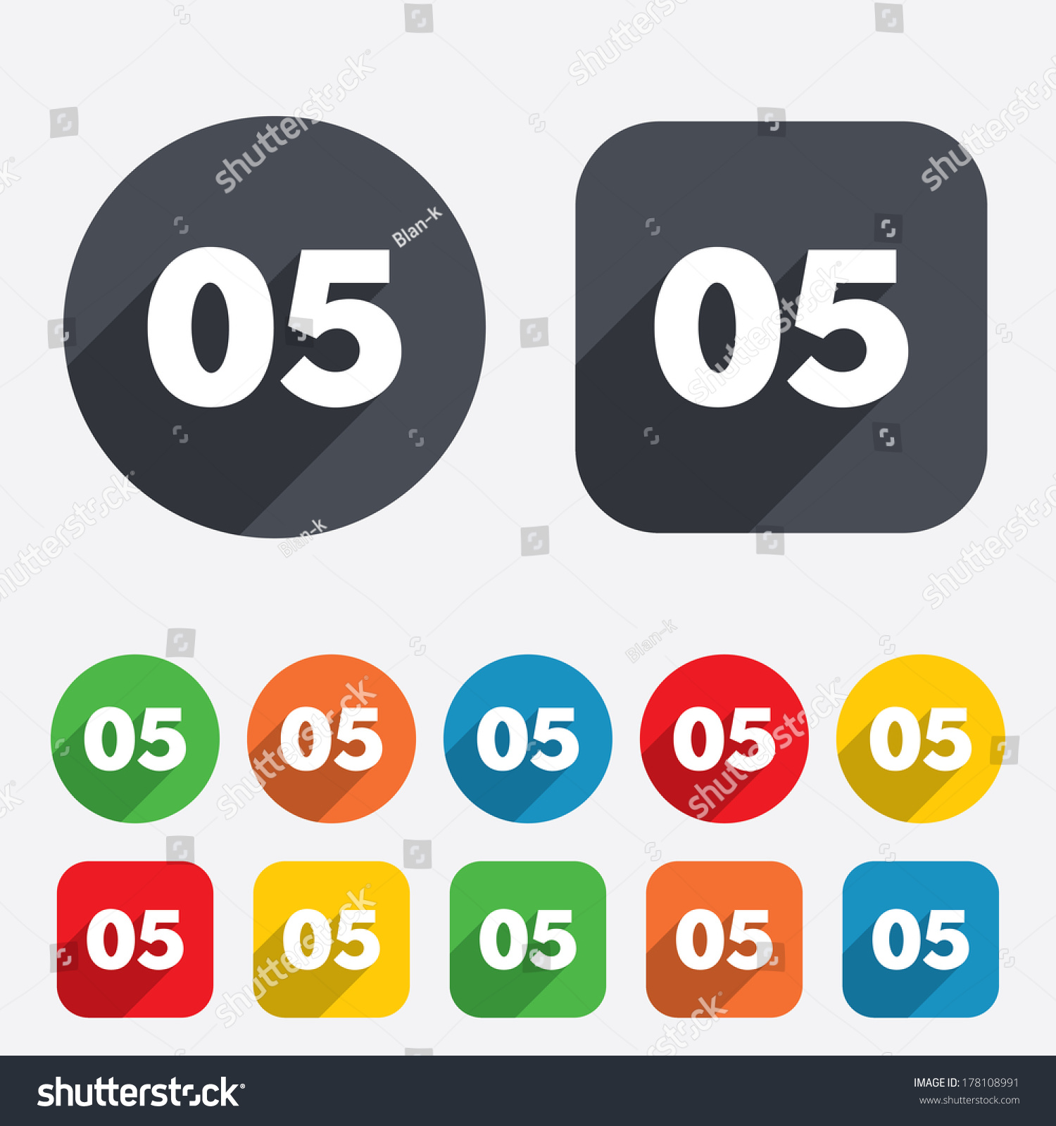 Fifth Step Sign Loading Process Symbol Stock Vector (Royalty Free ...