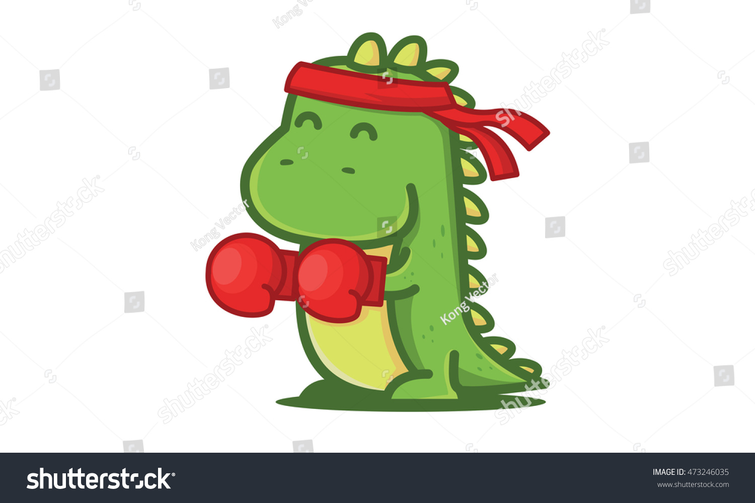 Fighting Alligator Stock Vector (Royalty Free) 473246035