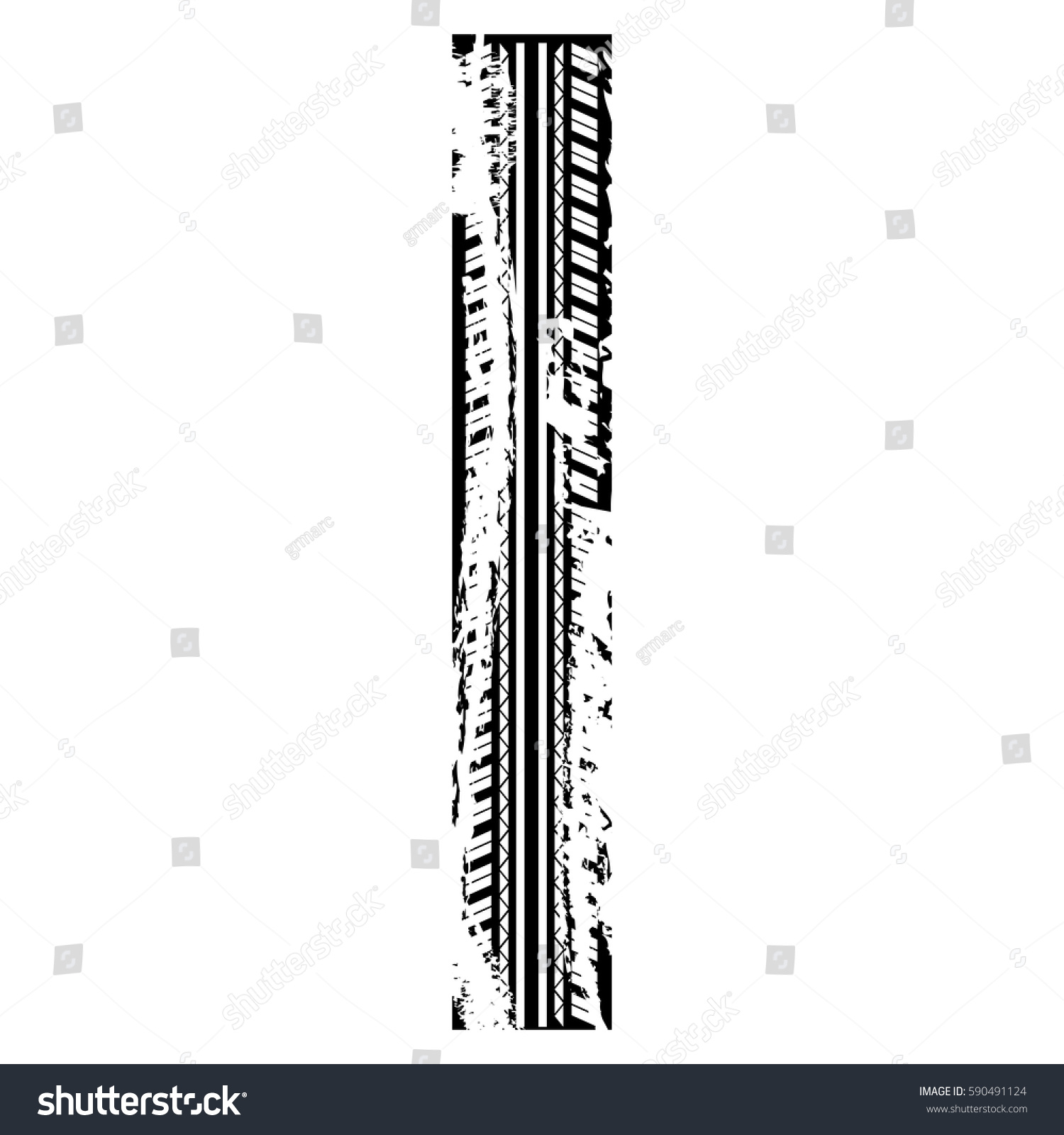 Figure Motorcycle Trace Icon Vector Illustraction Stock Vector (Royalty ...