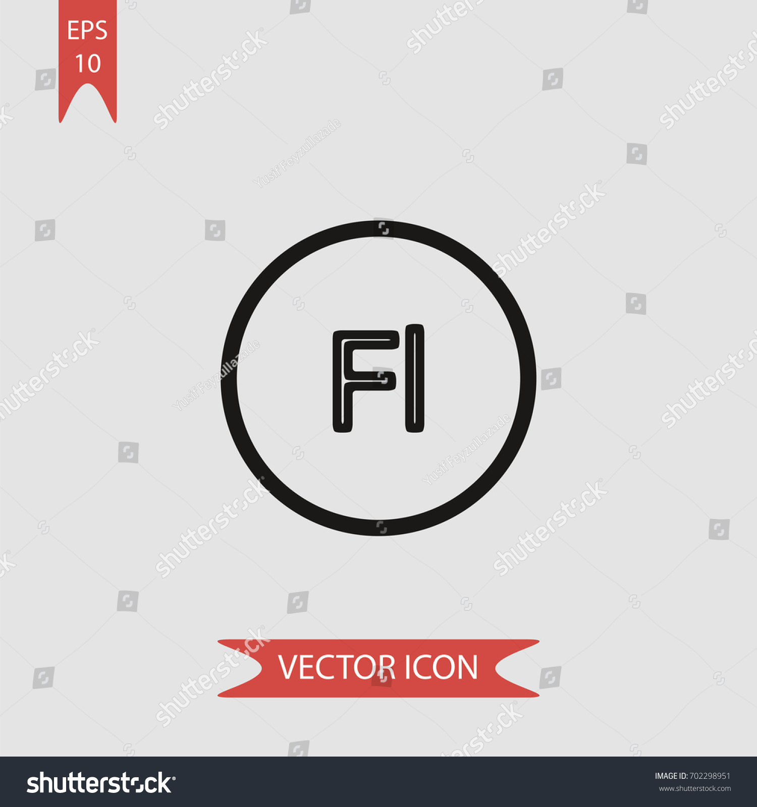 File Circle Vector Icon Illustration Symbol Stock Vector (Royalty Free ...