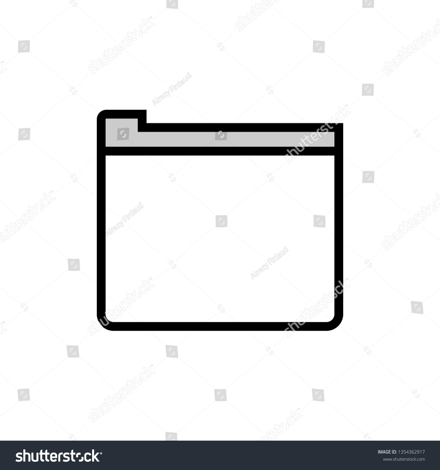 File Manager Icon Logo Stock Vector (Royalty Free) 1354362917