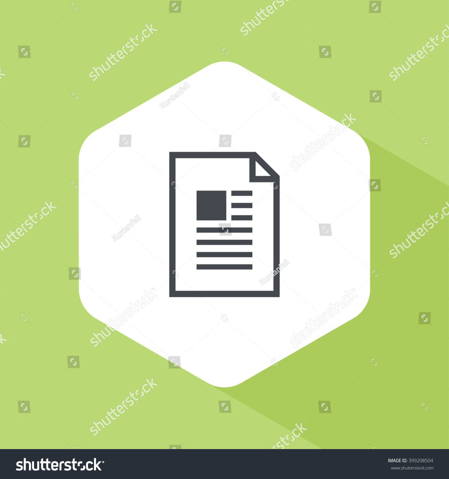 File Pictogram Stock Vector (Royalty Free) 399208504 | Shutterstock