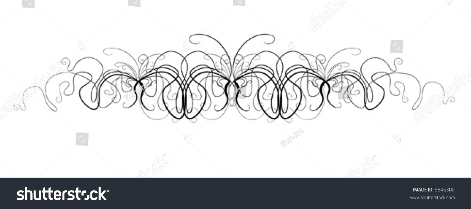 Filigree Design Element Stock Vector (Royalty Free) 5845300 | Shutterstock