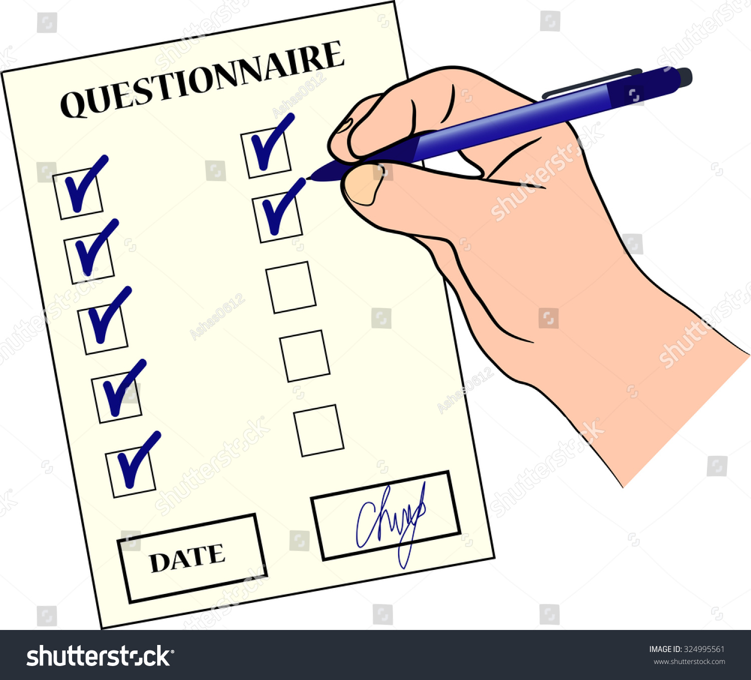 Fill Form Vector Stock Vector (Royalty Free) 324995561 | Shutterstock