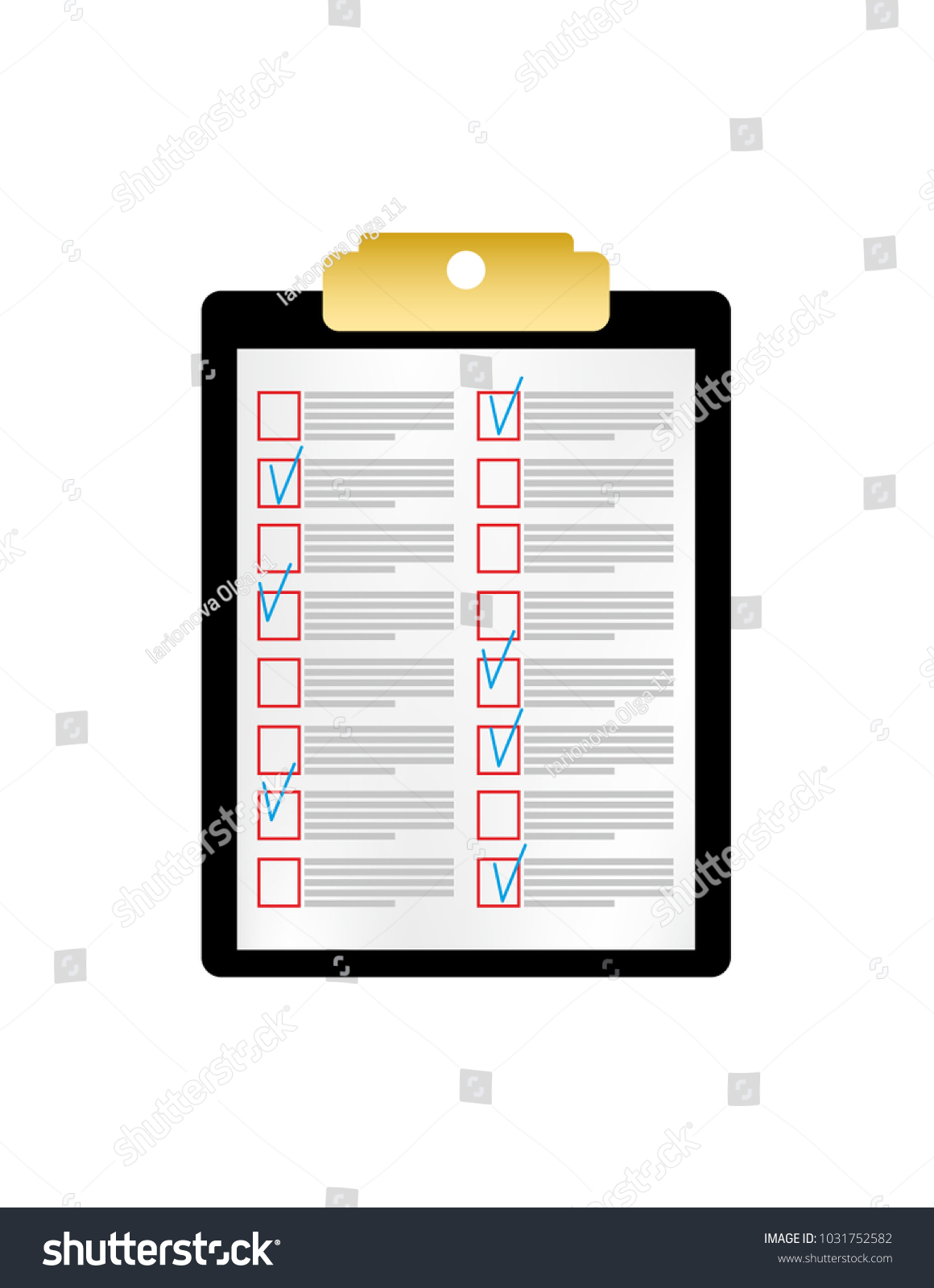 Filling Out Forms Planning Stock Vector (Royalty Free) 1031752582