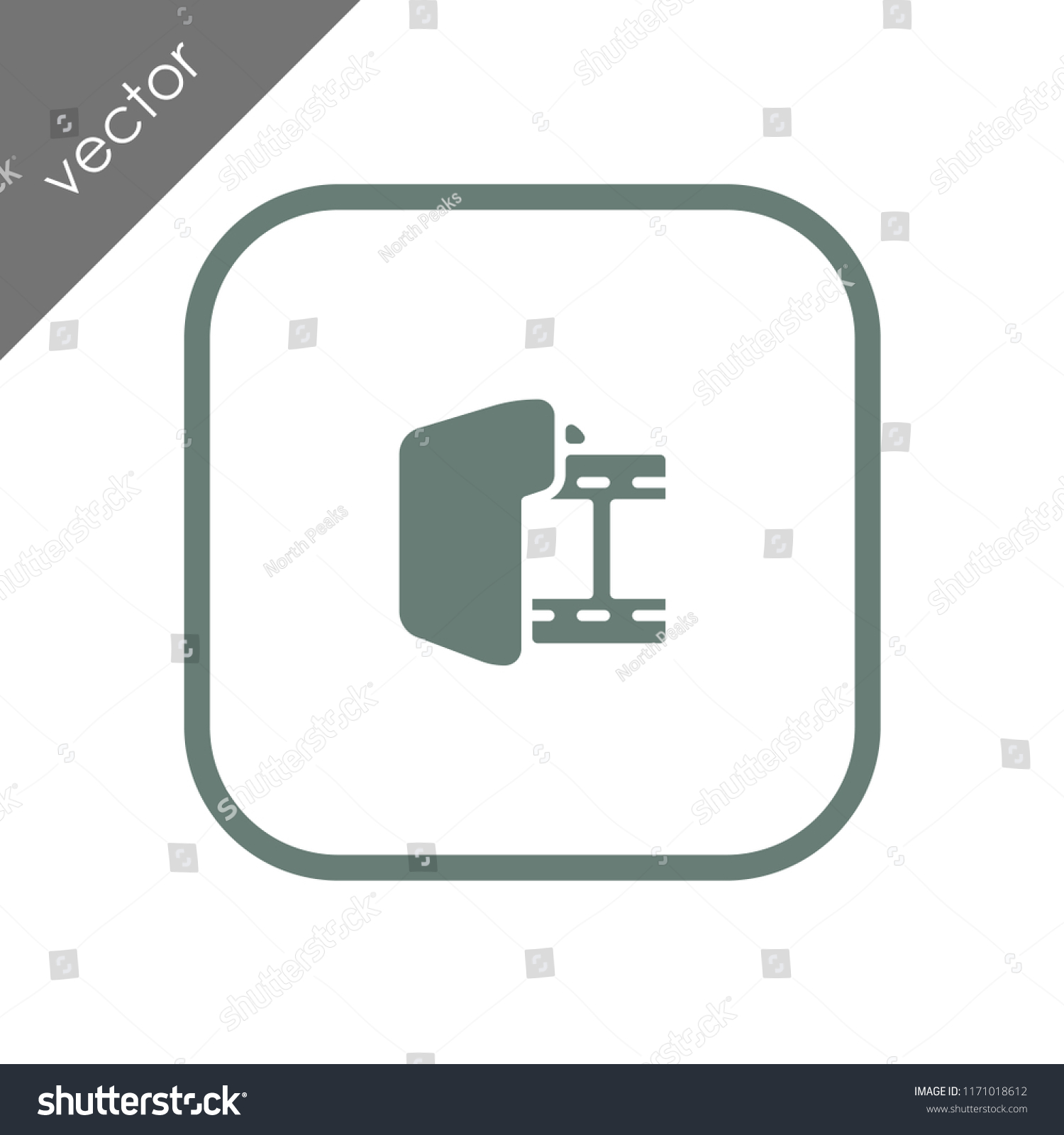 Film Folder Icon Stock Vector (Royalty Free) 1171018612