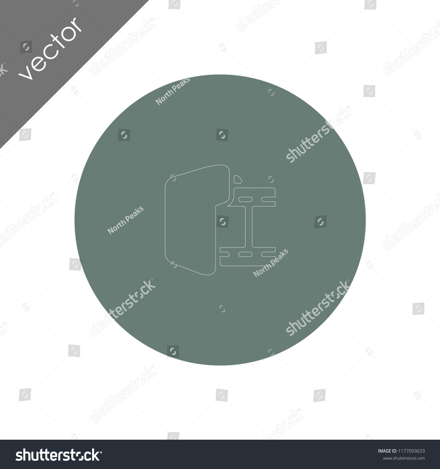Film Folder Icon: vetor stock (livre de direitos) 1177093633 | Shutterstock