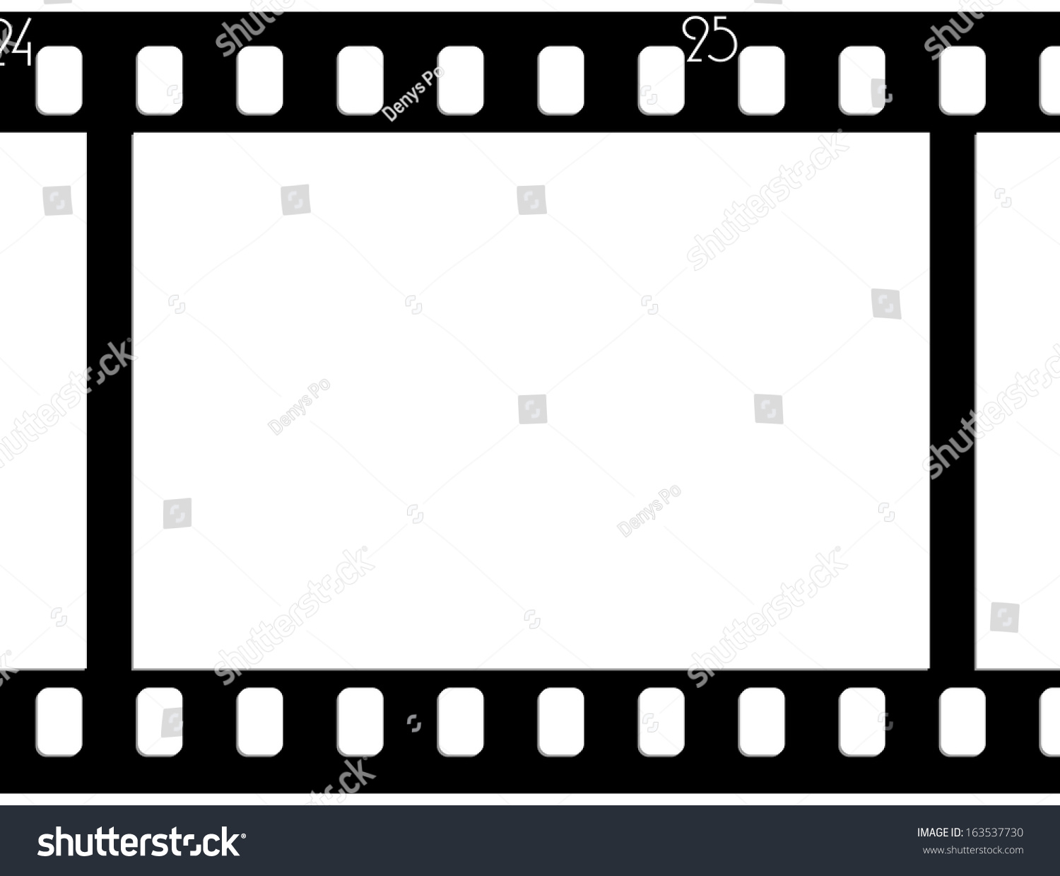 Film Frame Vector Stock Vector (Royalty Free) 163537730 | Shutterstock