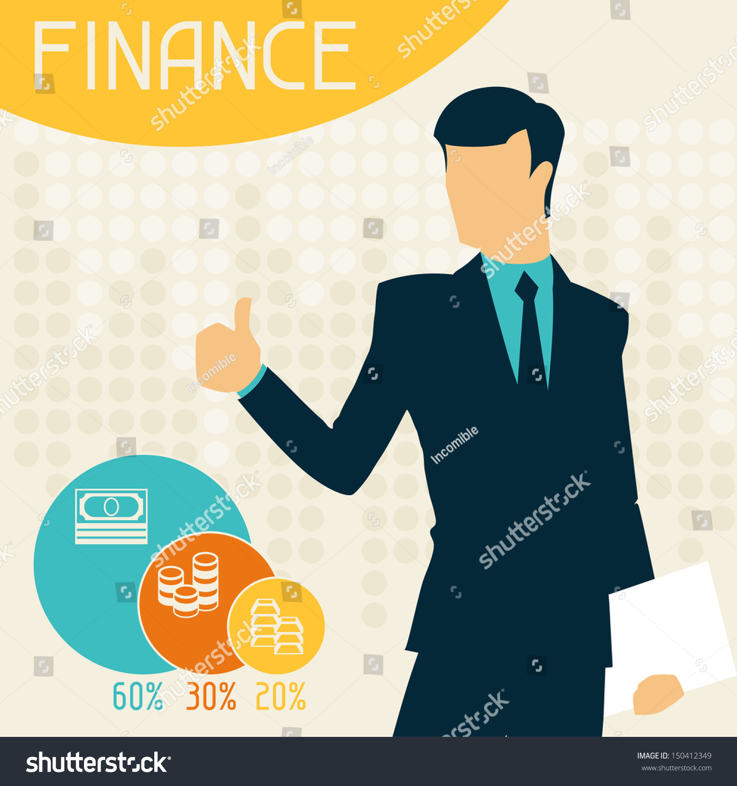 Finance Infographics Stock Vector (Royalty Free) 150412349 | Shutterstock
