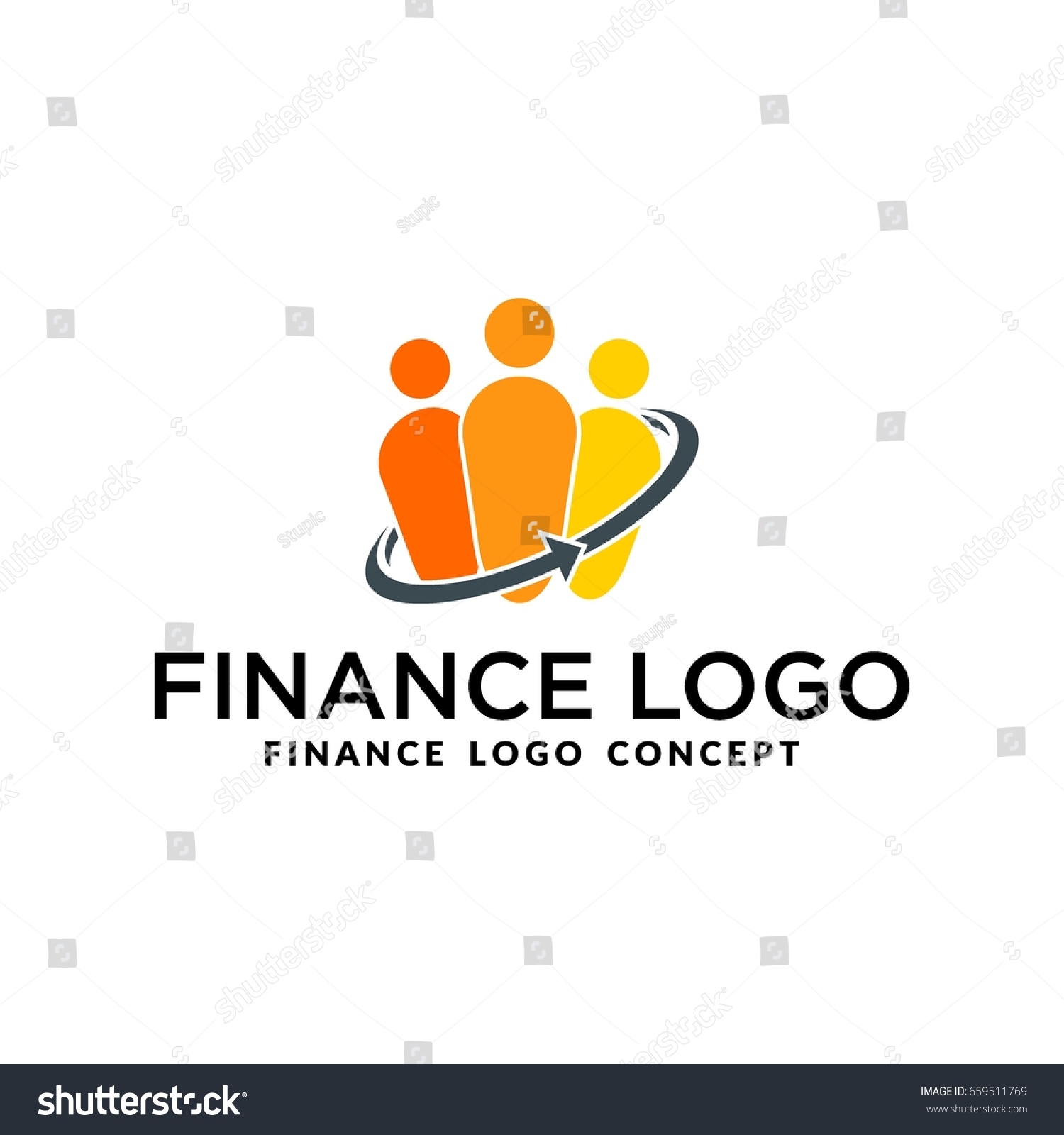 Finance Logo Stock Vector (Royalty Free) 659511769 | Shutterstock