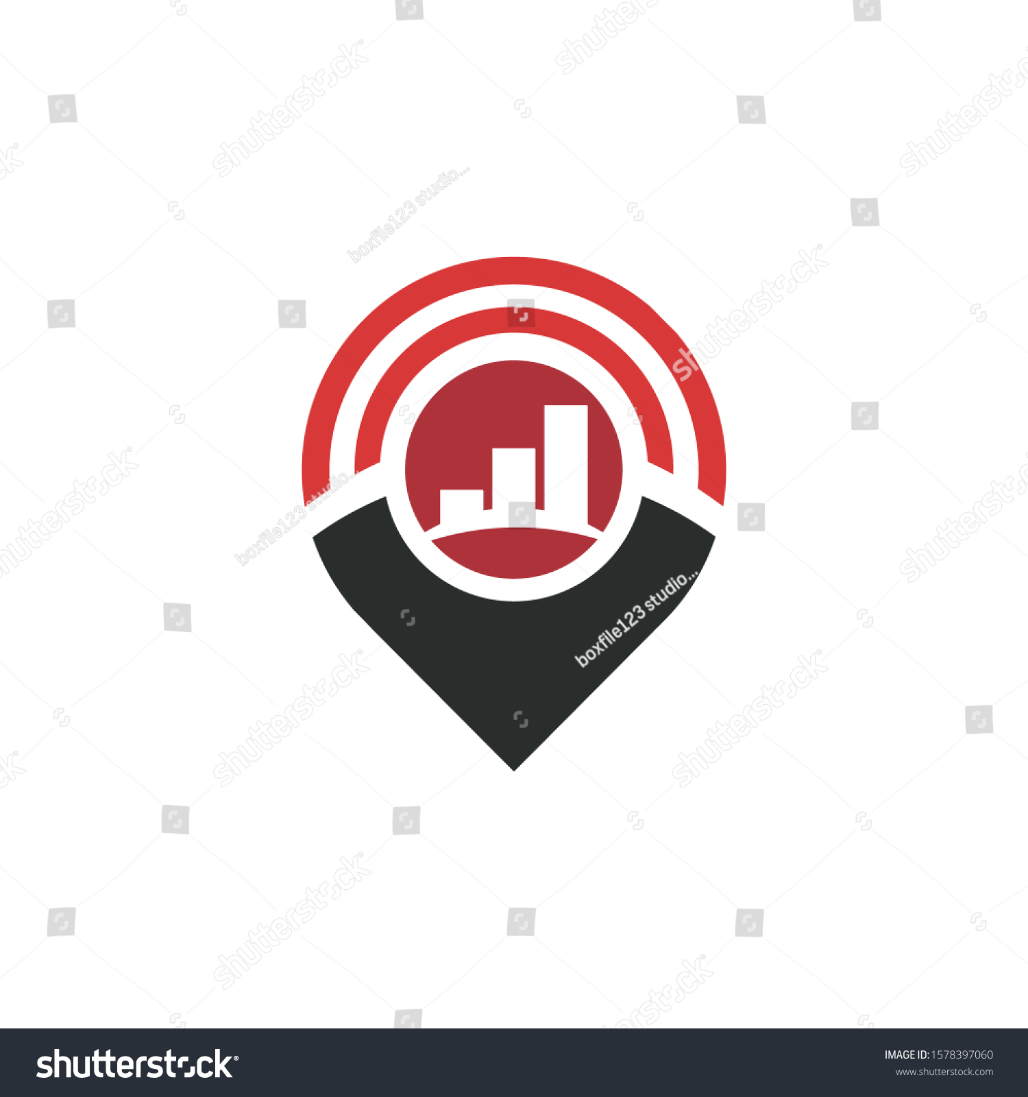 Finance Point Logo Design Vector Stock Vector (Royalty Free) 1578397060