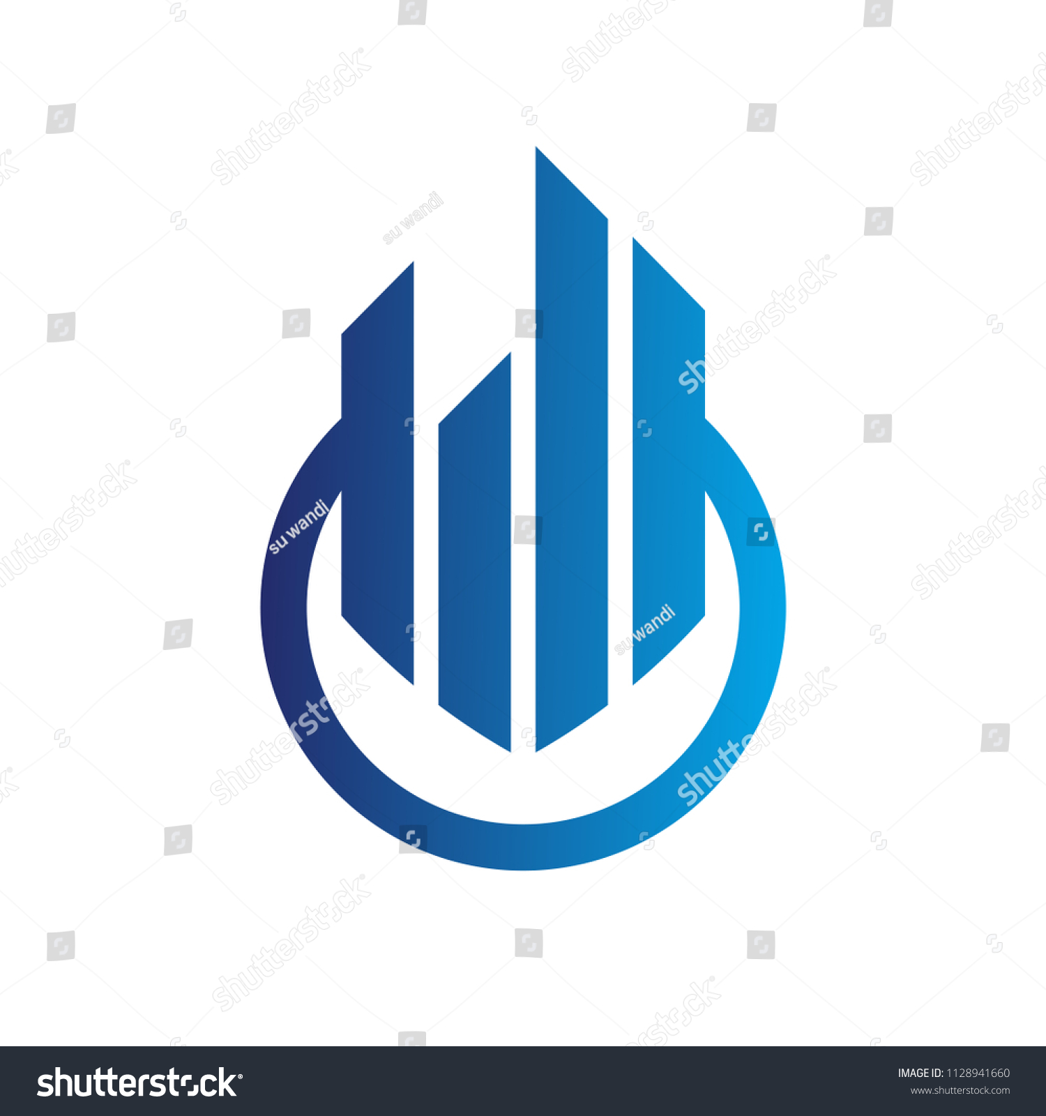 Finance Vector Design Logo Stock Vector (Royalty Free) 1128941660