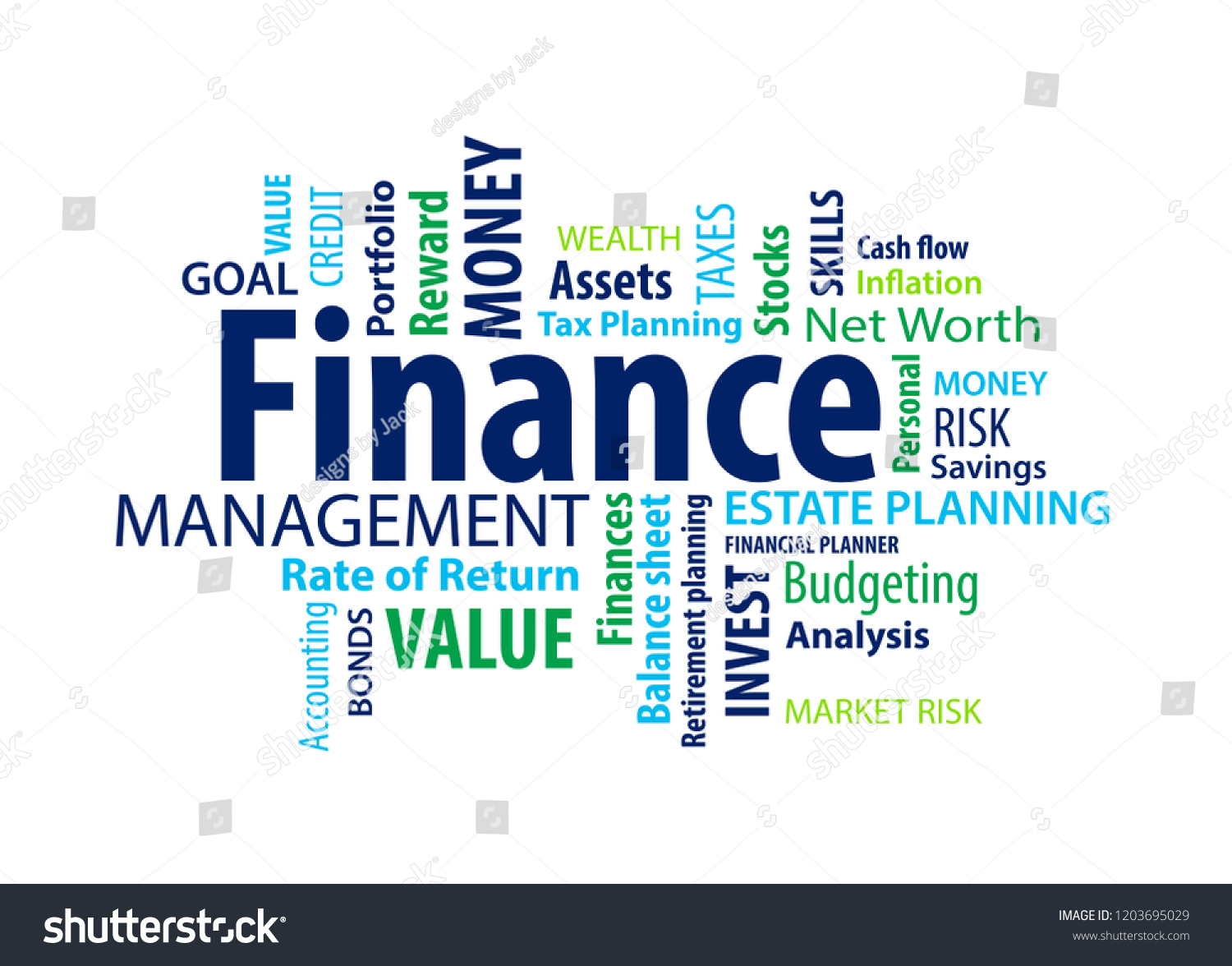 Finance Word Cloud Stock Vector (Royalty Free) 1203695029 | Shutterstock