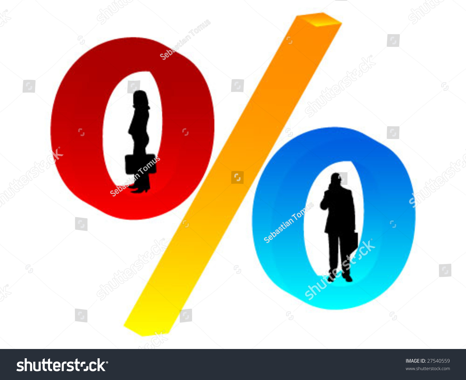 Financial Advice Vector Illustration Stock Vector (Royalty Free) 27540559