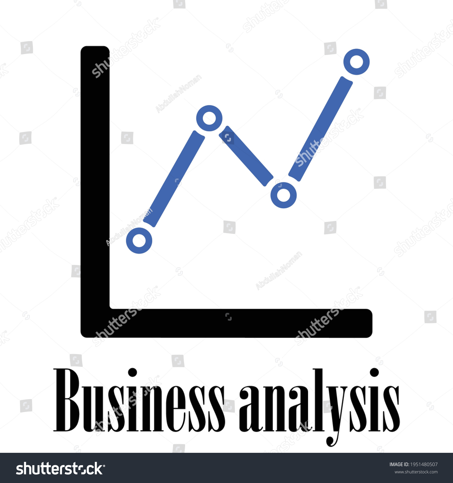 Financial Business Analysis Vector Graphics Stock Vector (Royalty Free ...