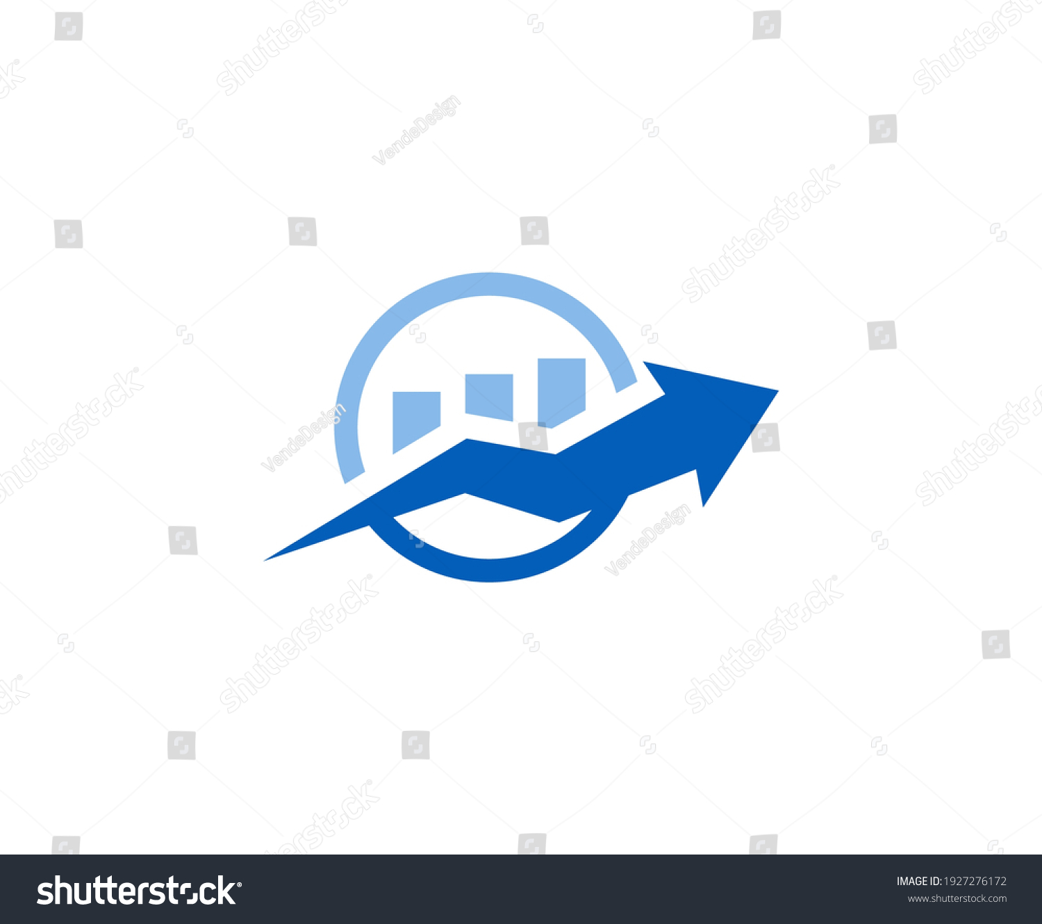 Financial Logo Accounting Data Arrow Vector: เวกเตอร์สต็อก (ปลอดค่า ...