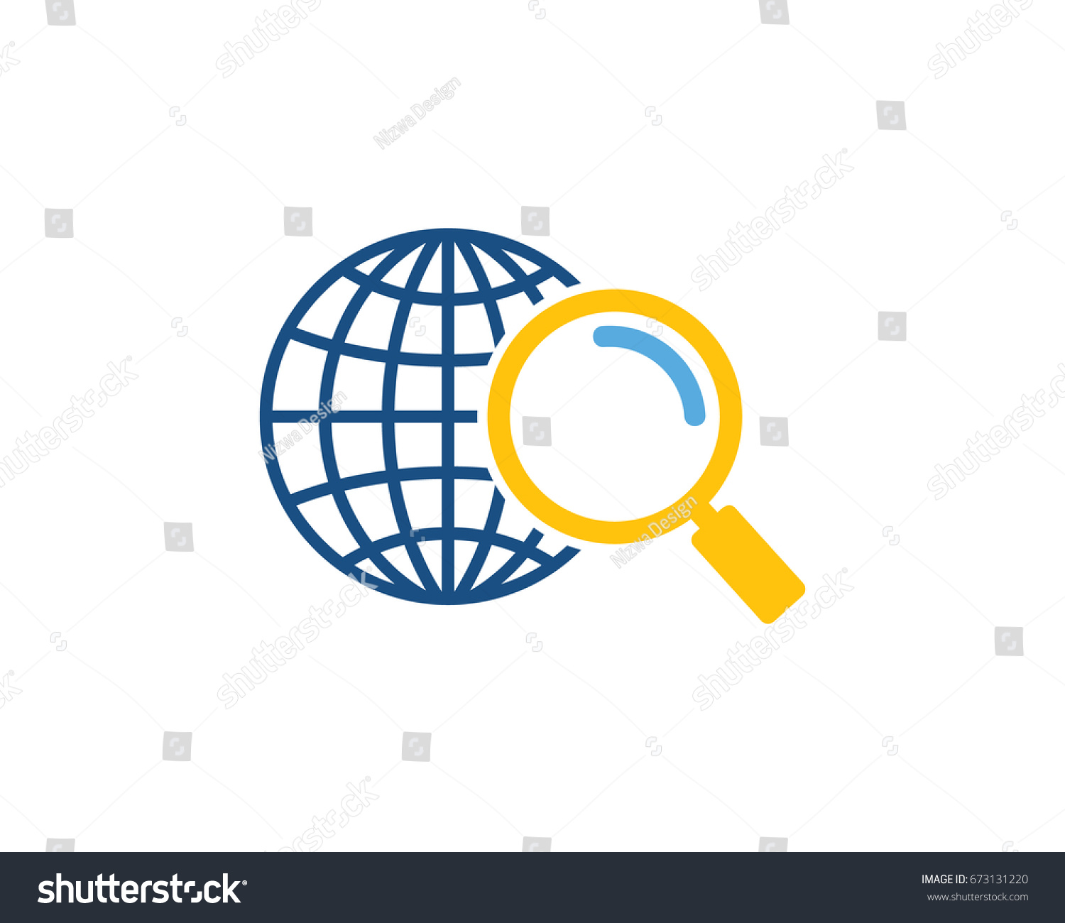 Find Global Icon Logo Design Element Stock Vector (Royalty Free ...