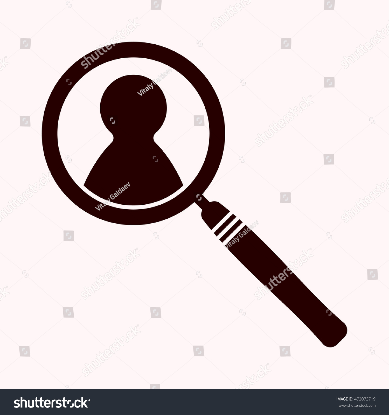 Find People Icon Stock Vector (Royalty Free) 472073719 | Shutterstock